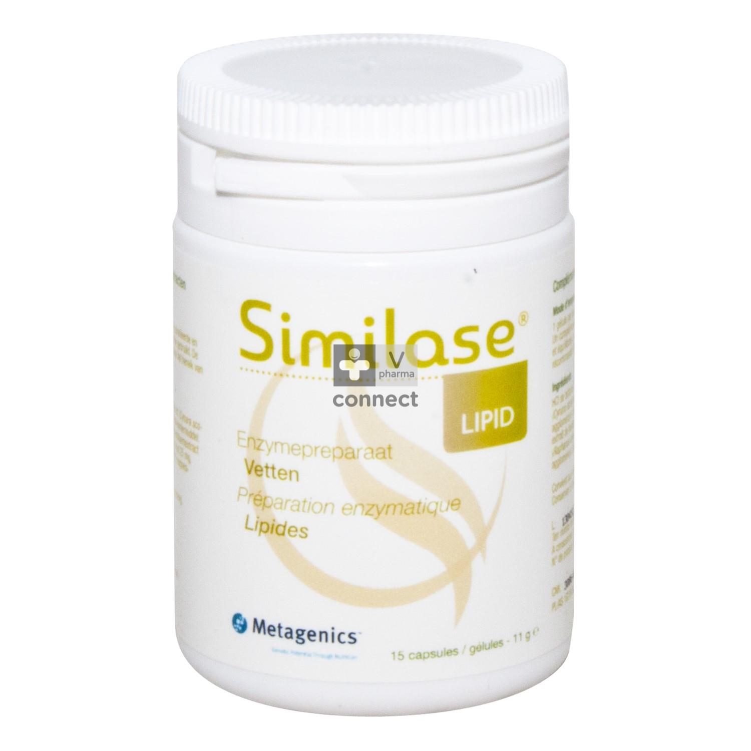 Metagenics Similase Lipid 15 Gélules