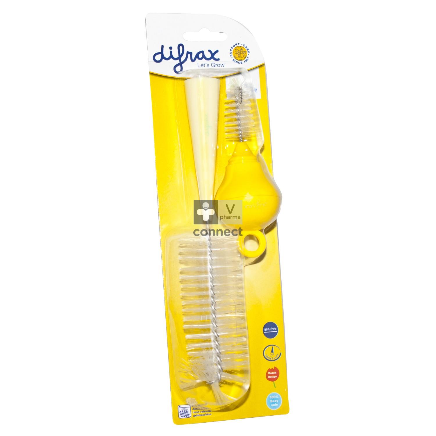 Difrax Brosse Biberon 1 Pièce