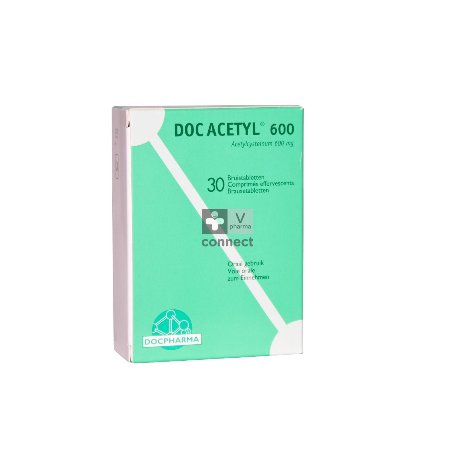 Acetylcysteine Mylan 600 Mg 30 Comprimes Effervescents