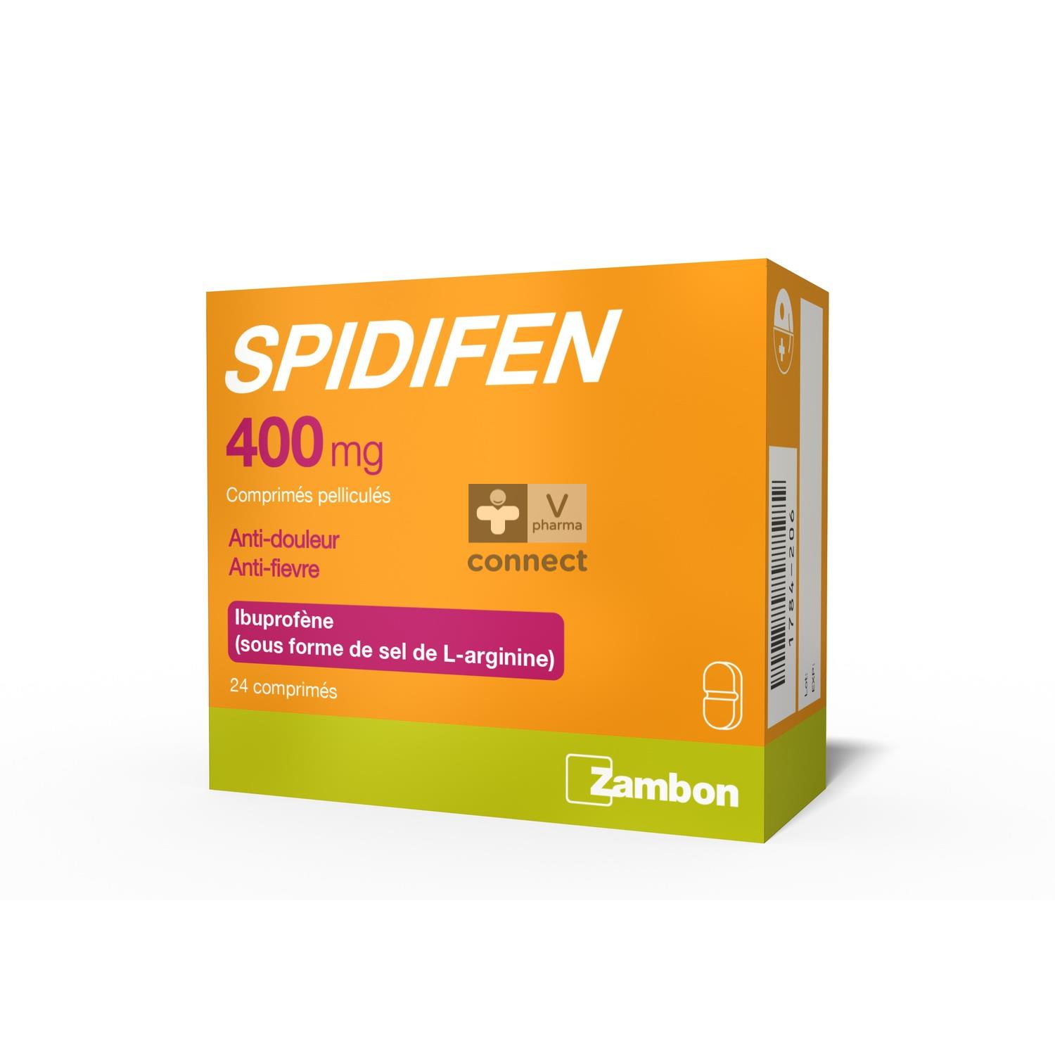 Spidifen 400 mg 24 Comprimés