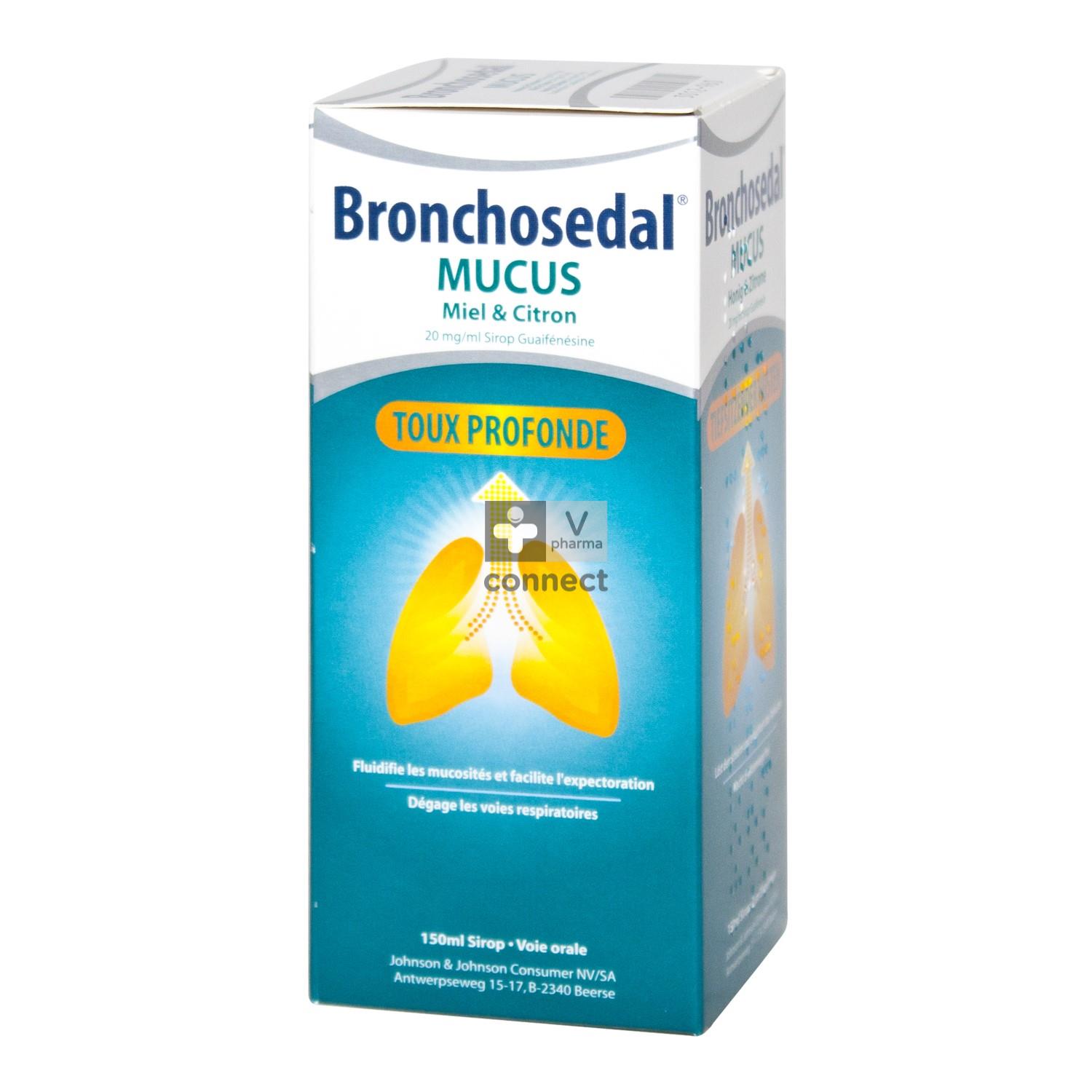 Bronchosedal Mucus 20 mg/ml Miel Citron 150 ml