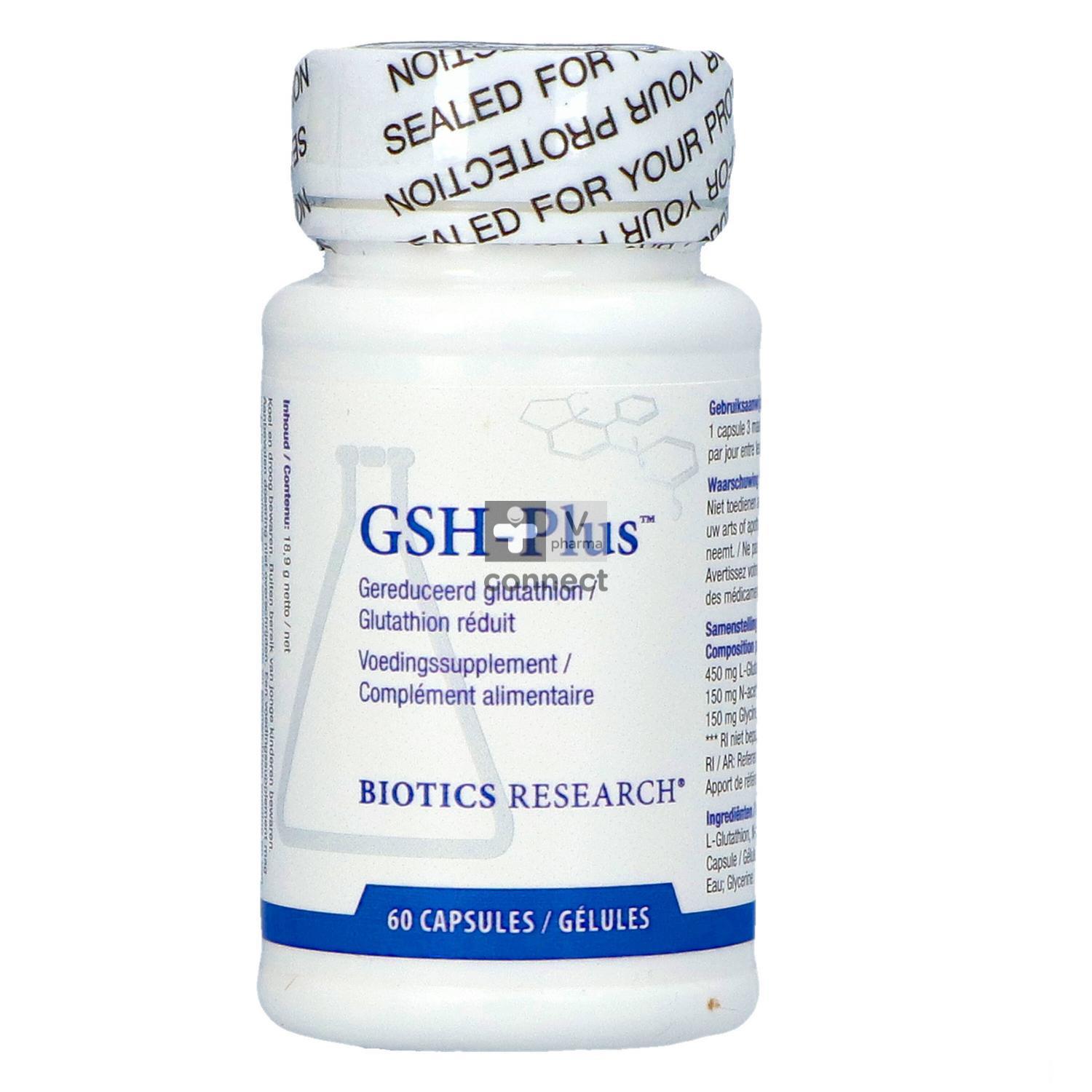 Biotics GSH Plus 60 Capsules