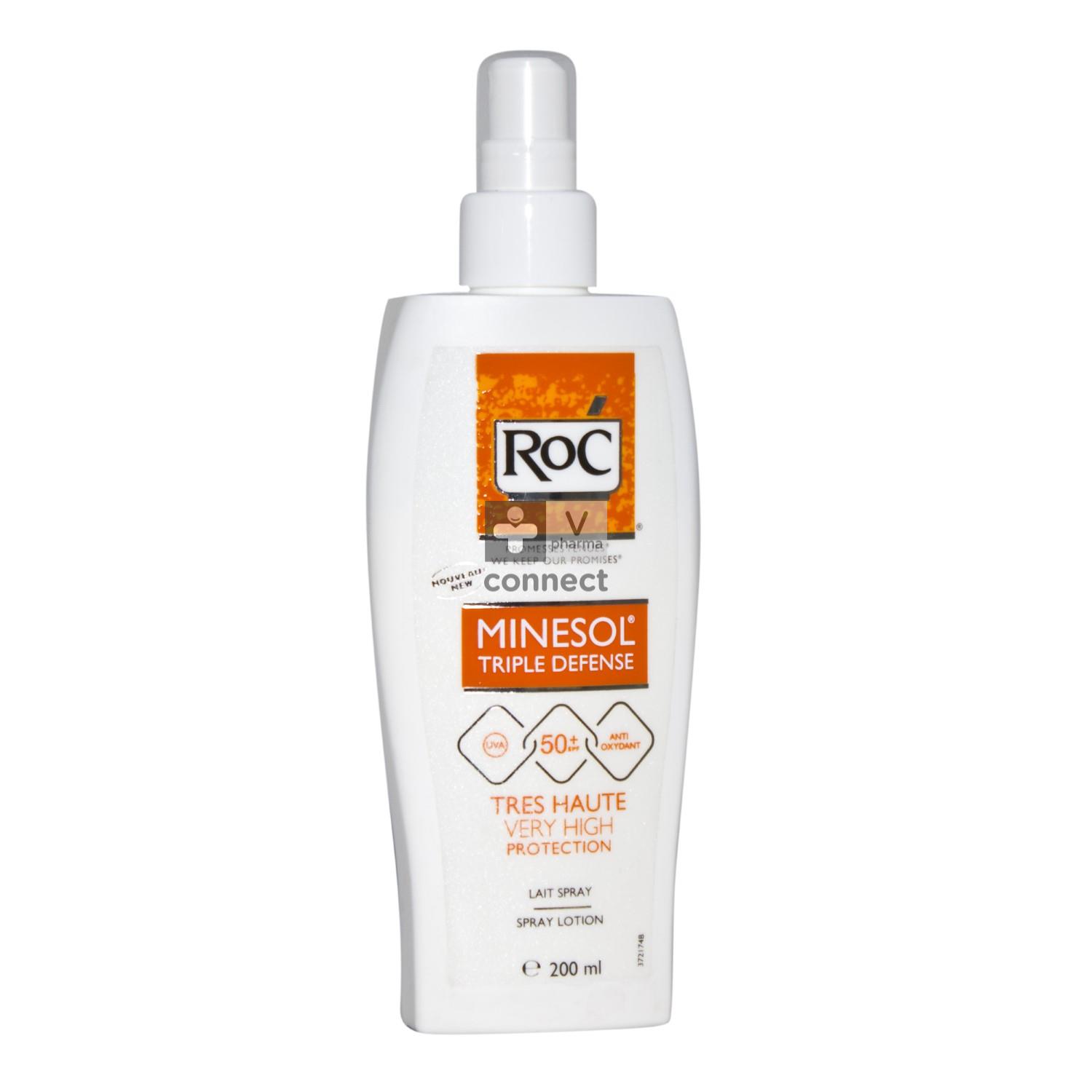Roc Minesol Spray Spf50+ 200 ml