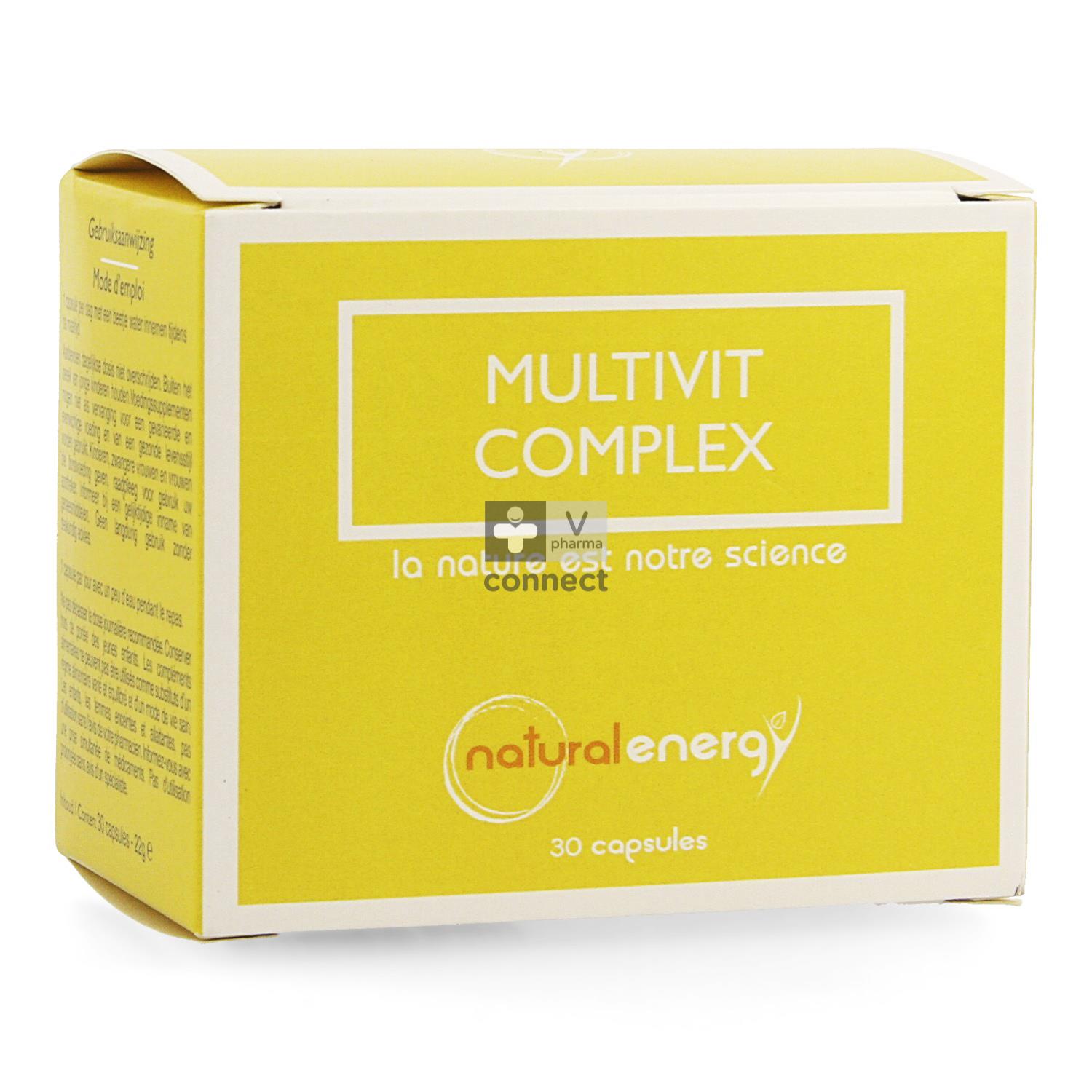 Natural Energy Multivit Complex 30 Capsules