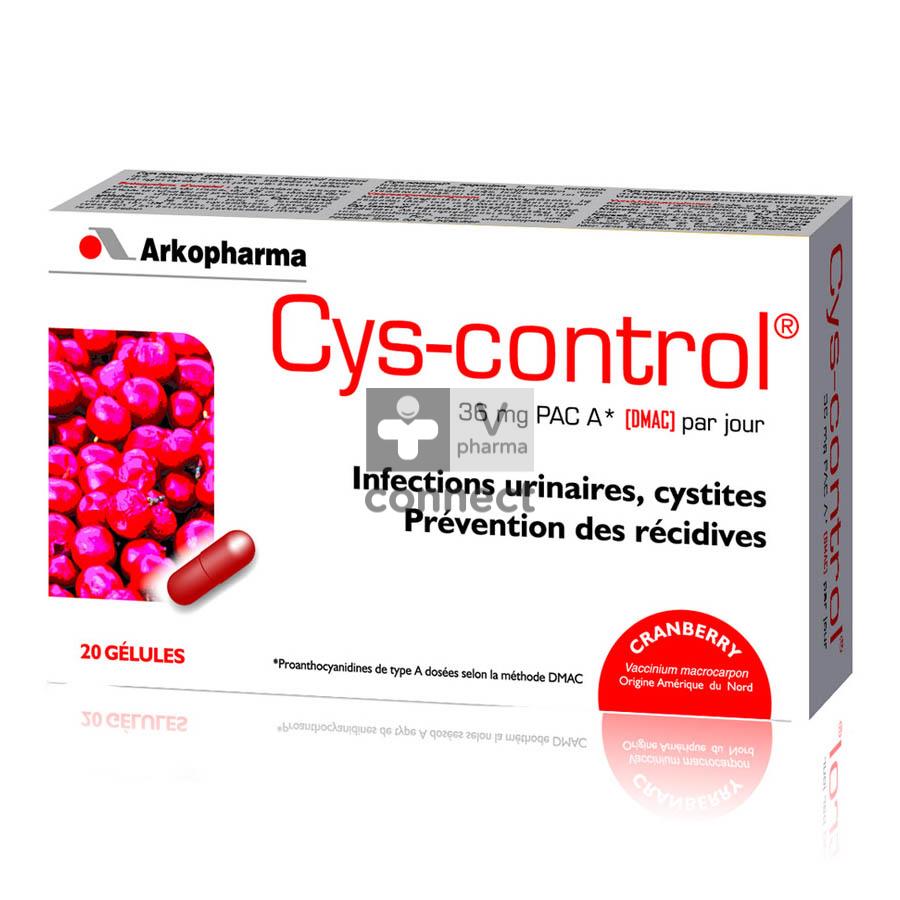 Arko Cys Control 20 Gélules