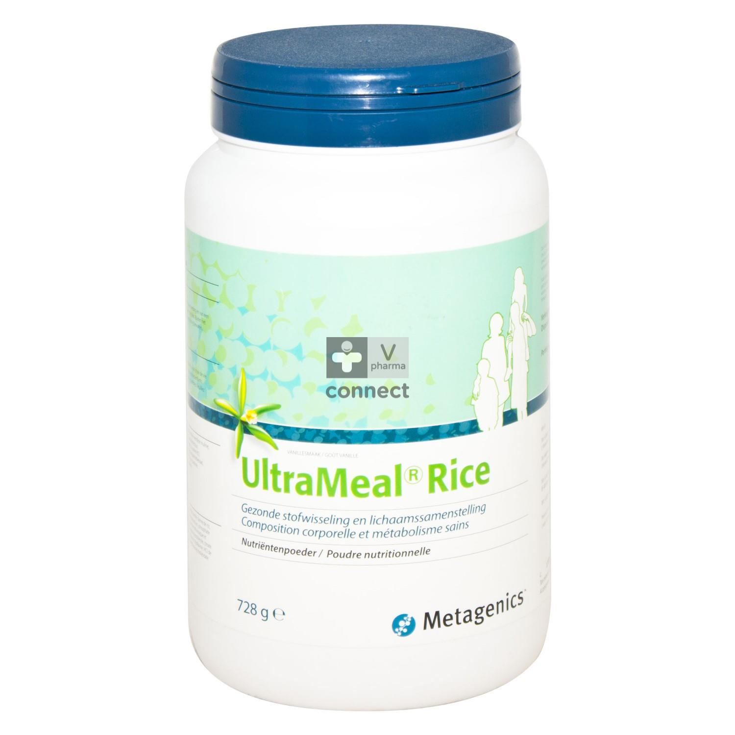 Metagenics UltraMeal Rice Vanille 623 g