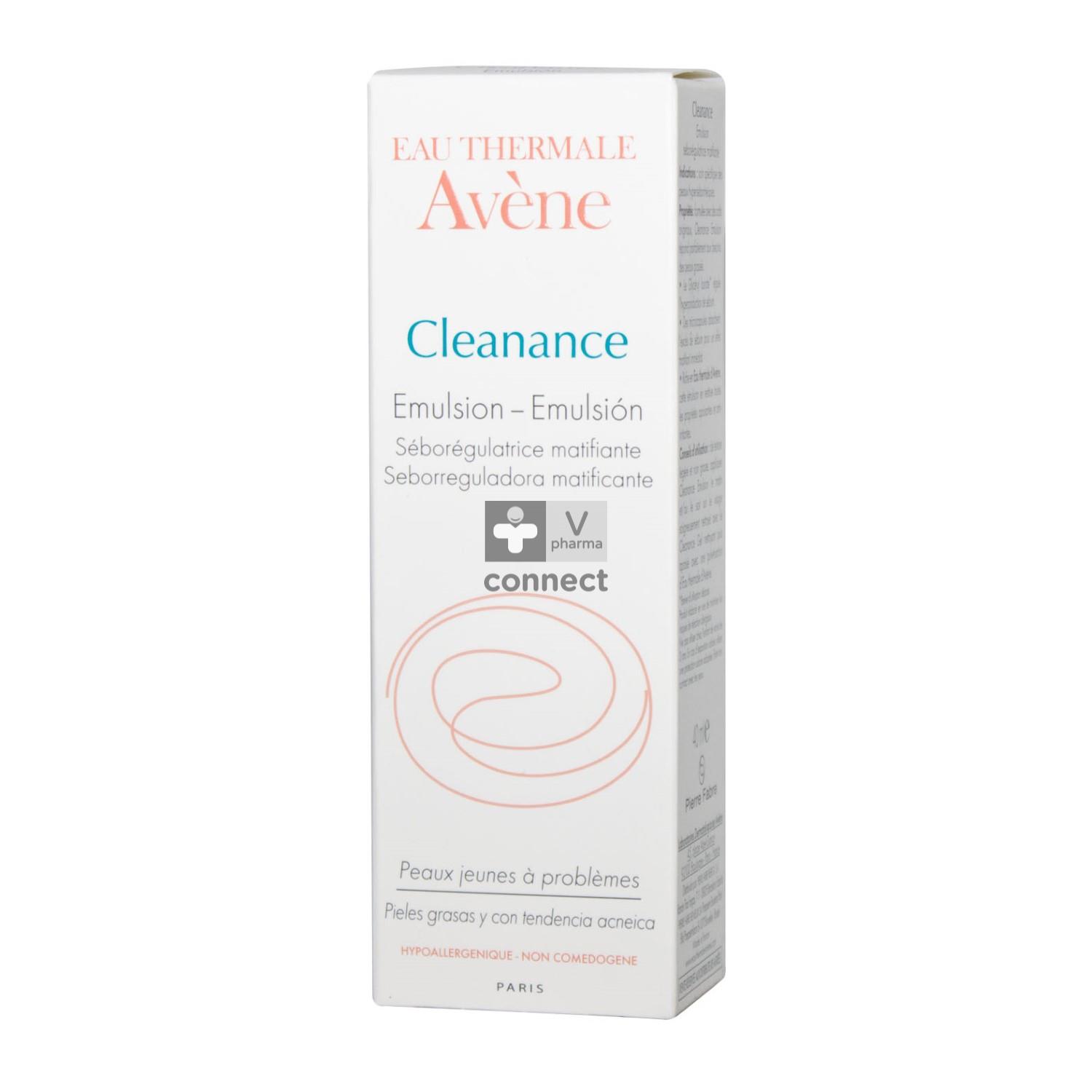 Avene Cleanance Emulsion Séborégulatrice Matifiante 40 ml