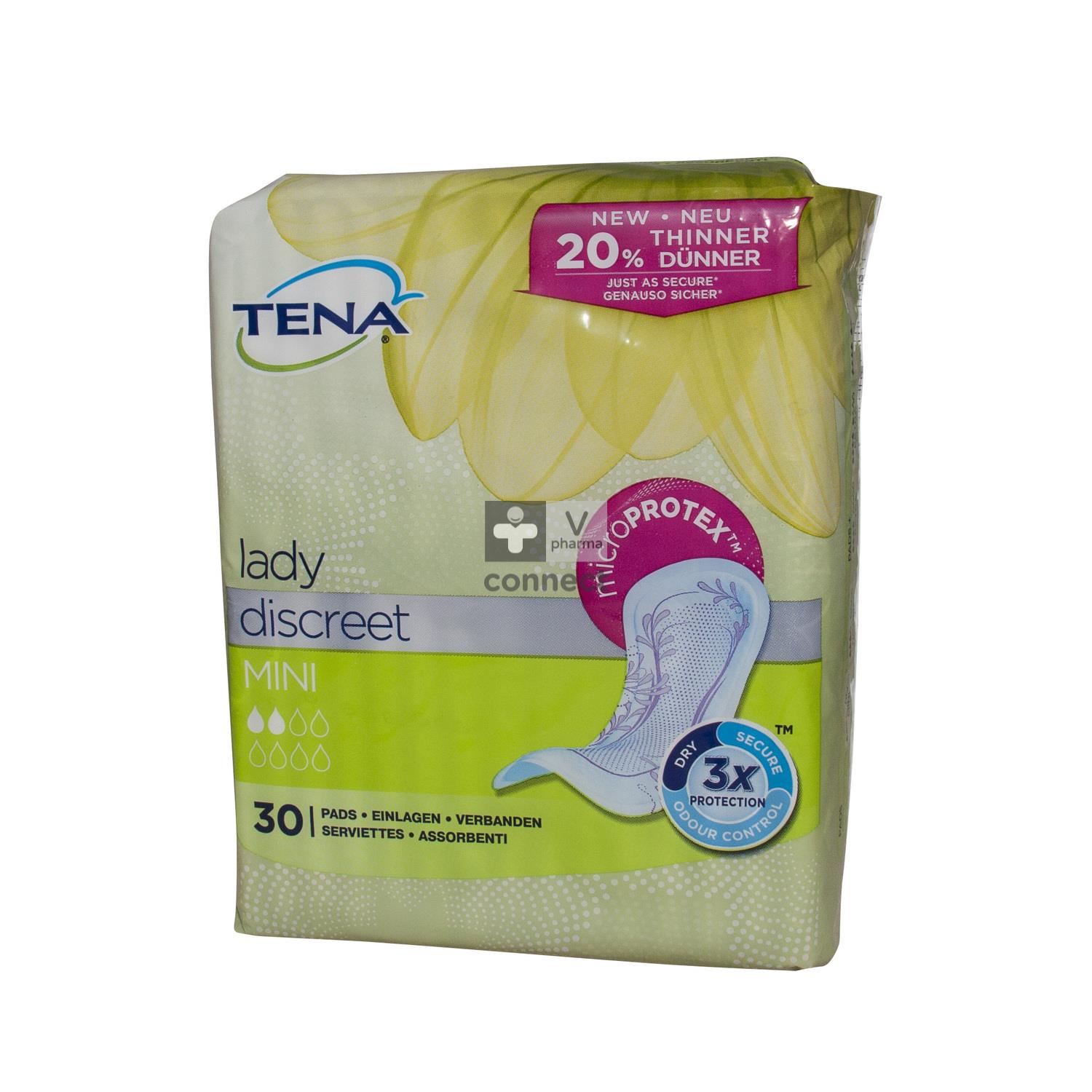 Tena Lady Mini 30 Pièces