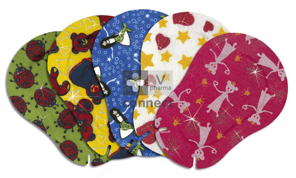 Ortopad Girls Medium Scintillant Cache Oculaire 50 Pieces 70162