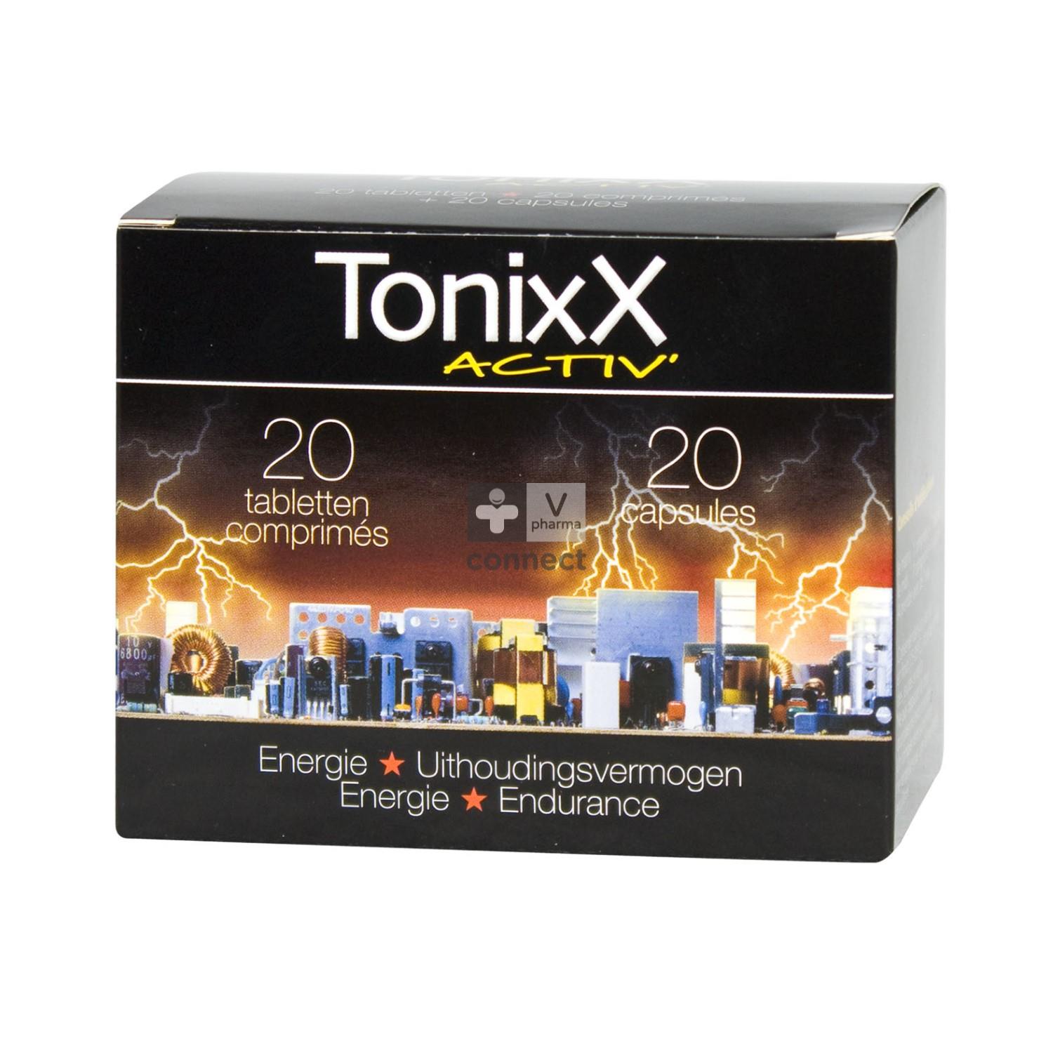 Tonixx Activ 20 Comprimes + 20 Gelules