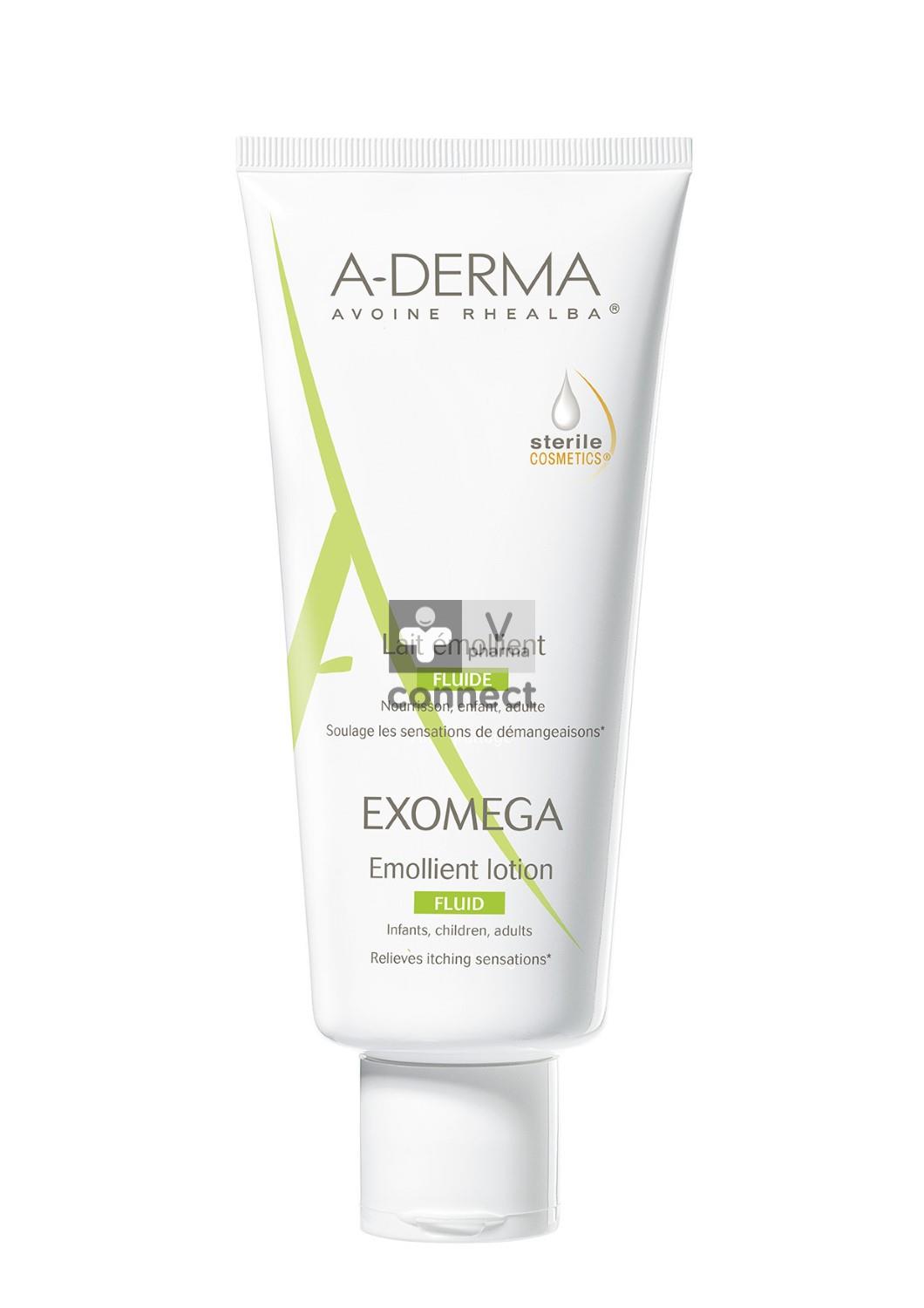 Aderma Exomega Lait Emollient Fluide 200 ml