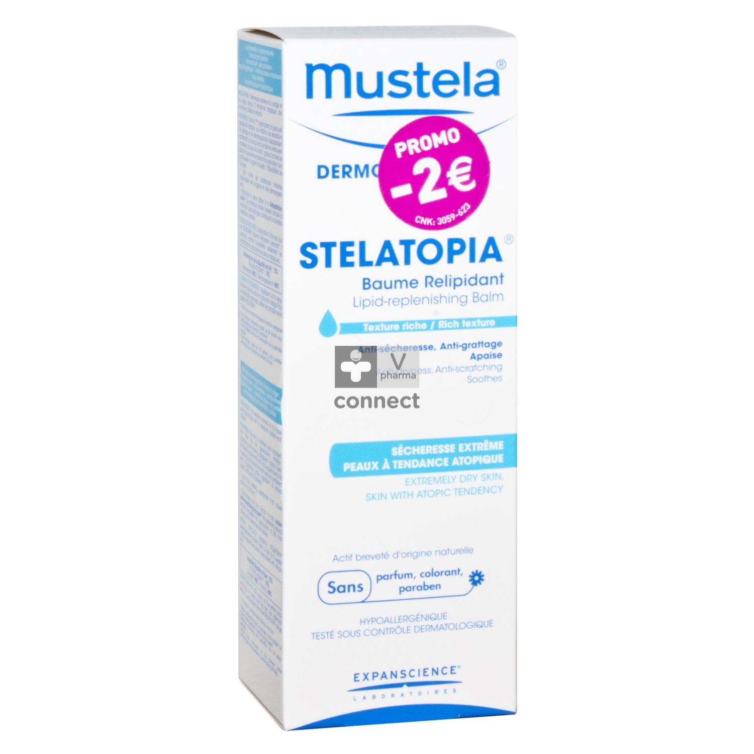 Mustela Dermo Pediatrie Stelatopia Baume Relipidant 200 ml Prix Promo