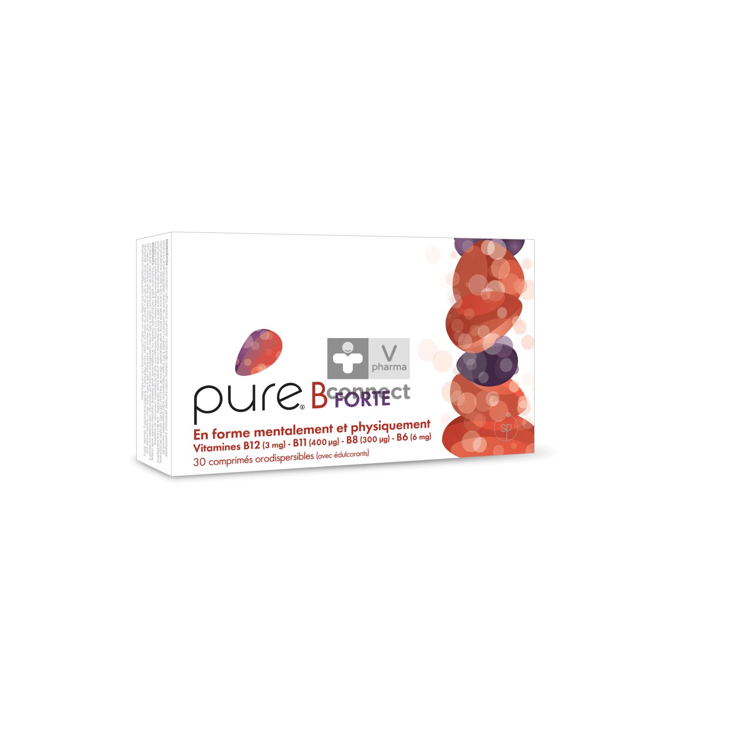 Pure B Forte 30 Comprimés Fondants