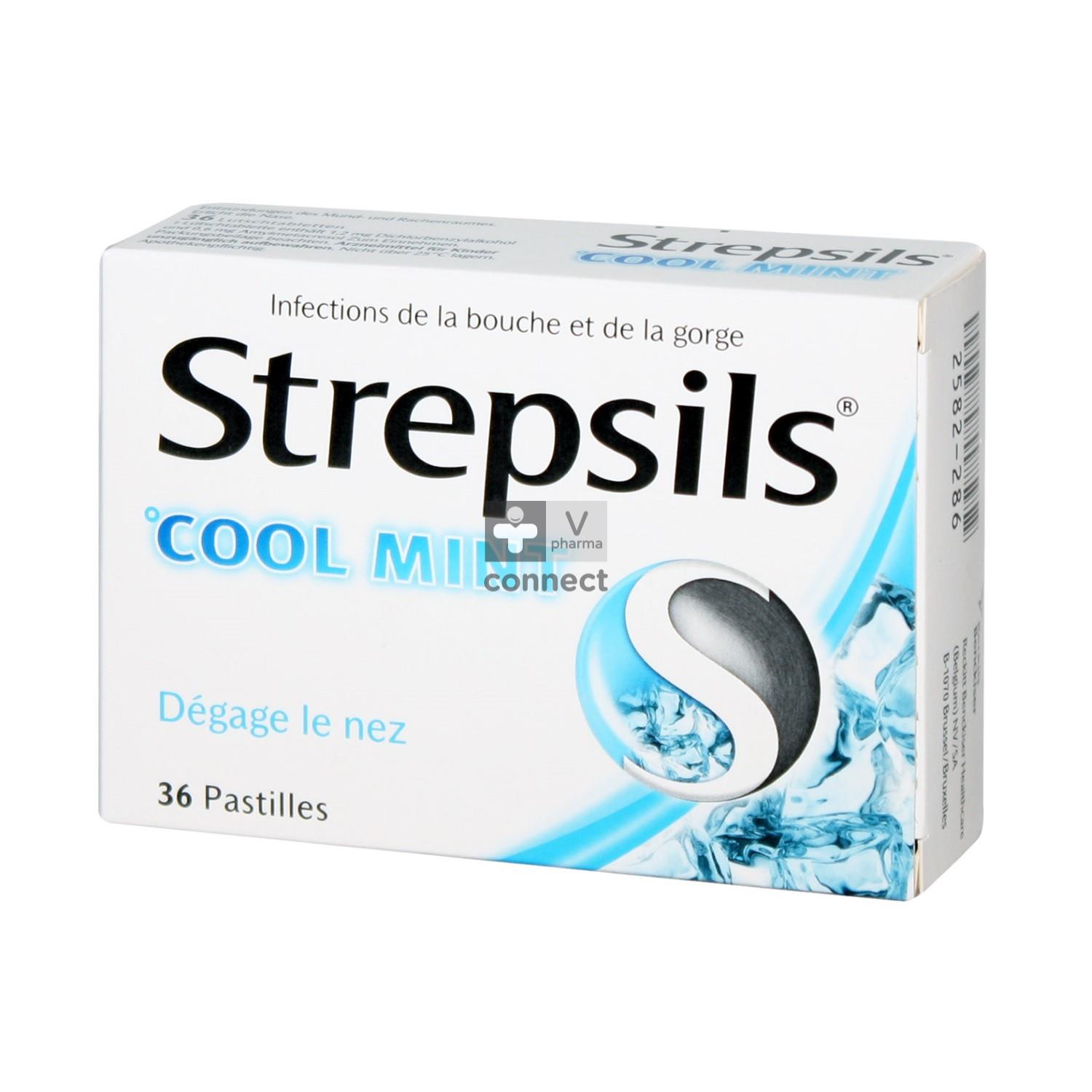 Strepsils Cool Mint 36 Pastilles