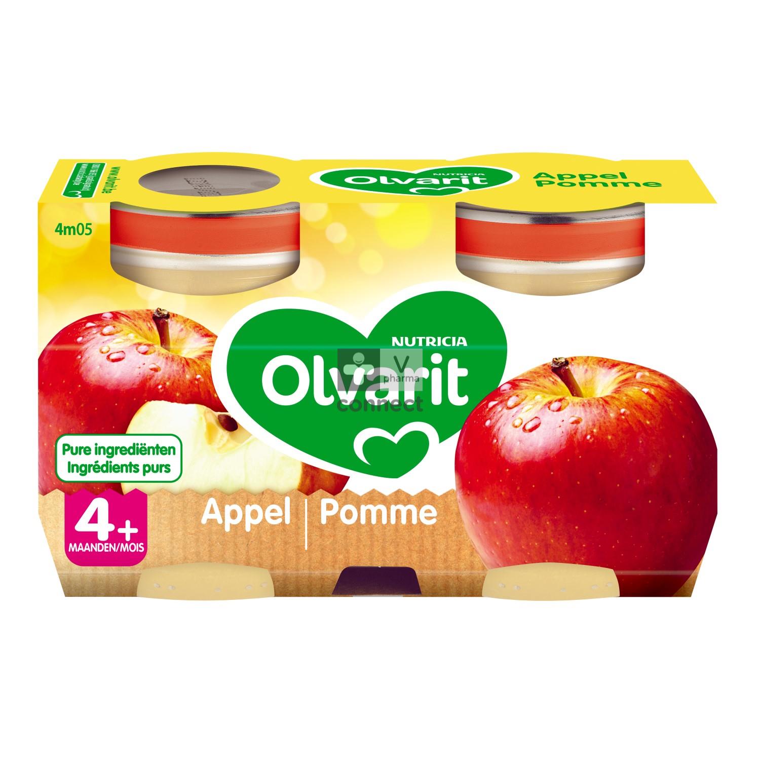 Olvarit Pomme 2 x 125 g