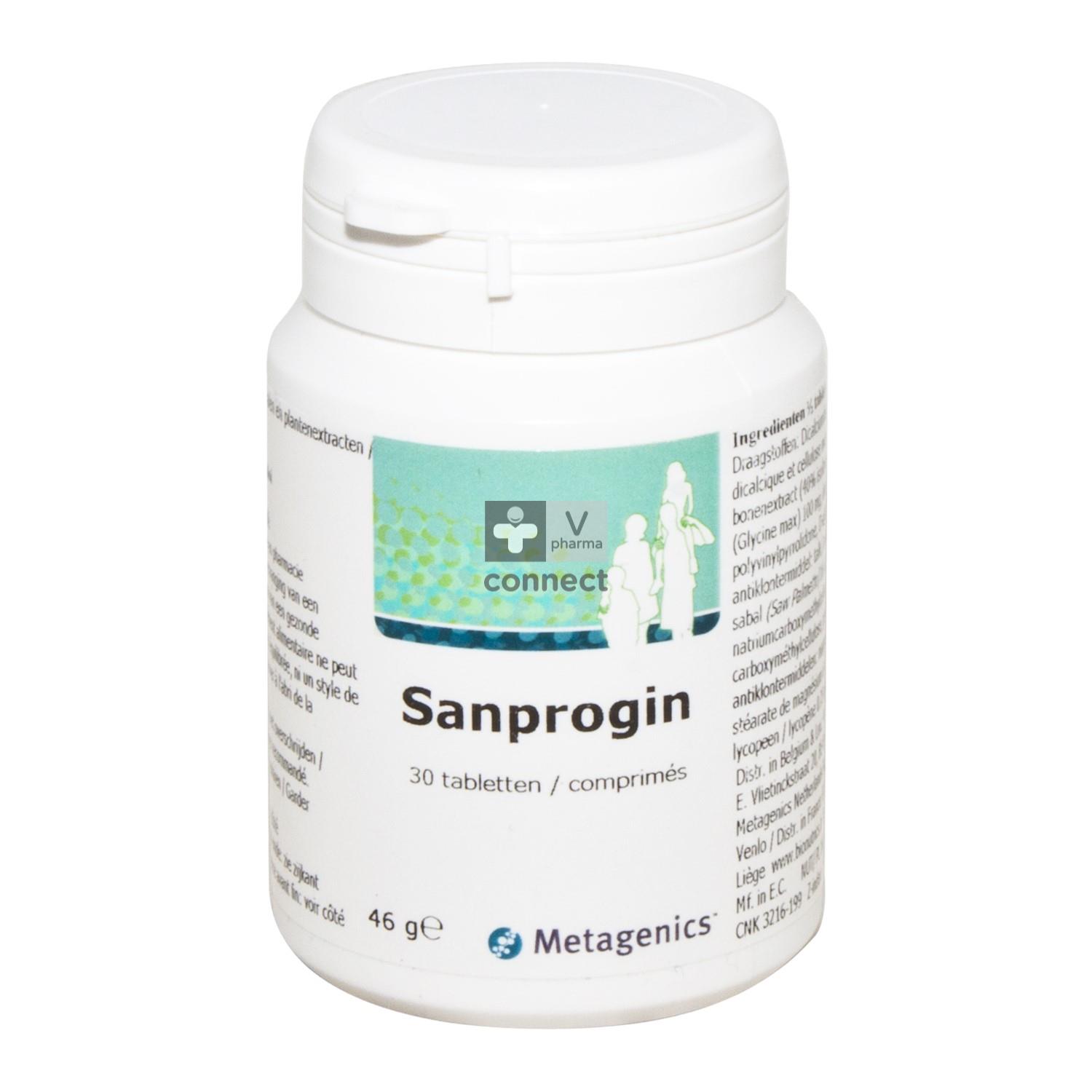 Metagenics Sanprogin 30 Comprimés