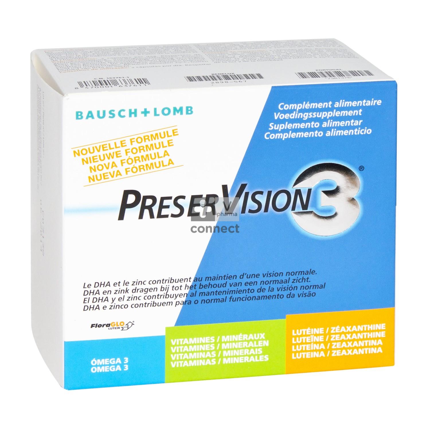 Preservision 3 180 Capsules