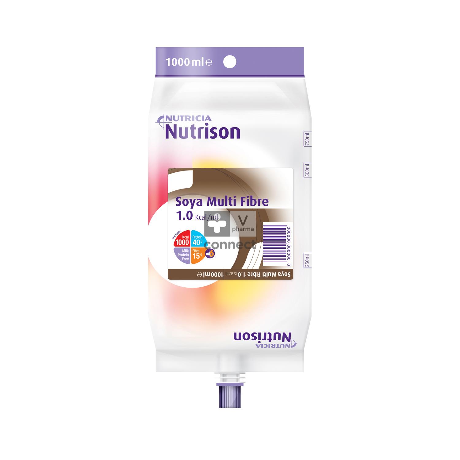 Nutricia Nutrison Pack 1l Soya Multi Fibre