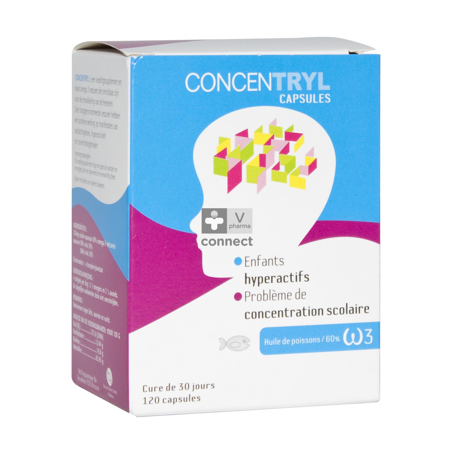 Concentryl 120 Comprimes Dolisos