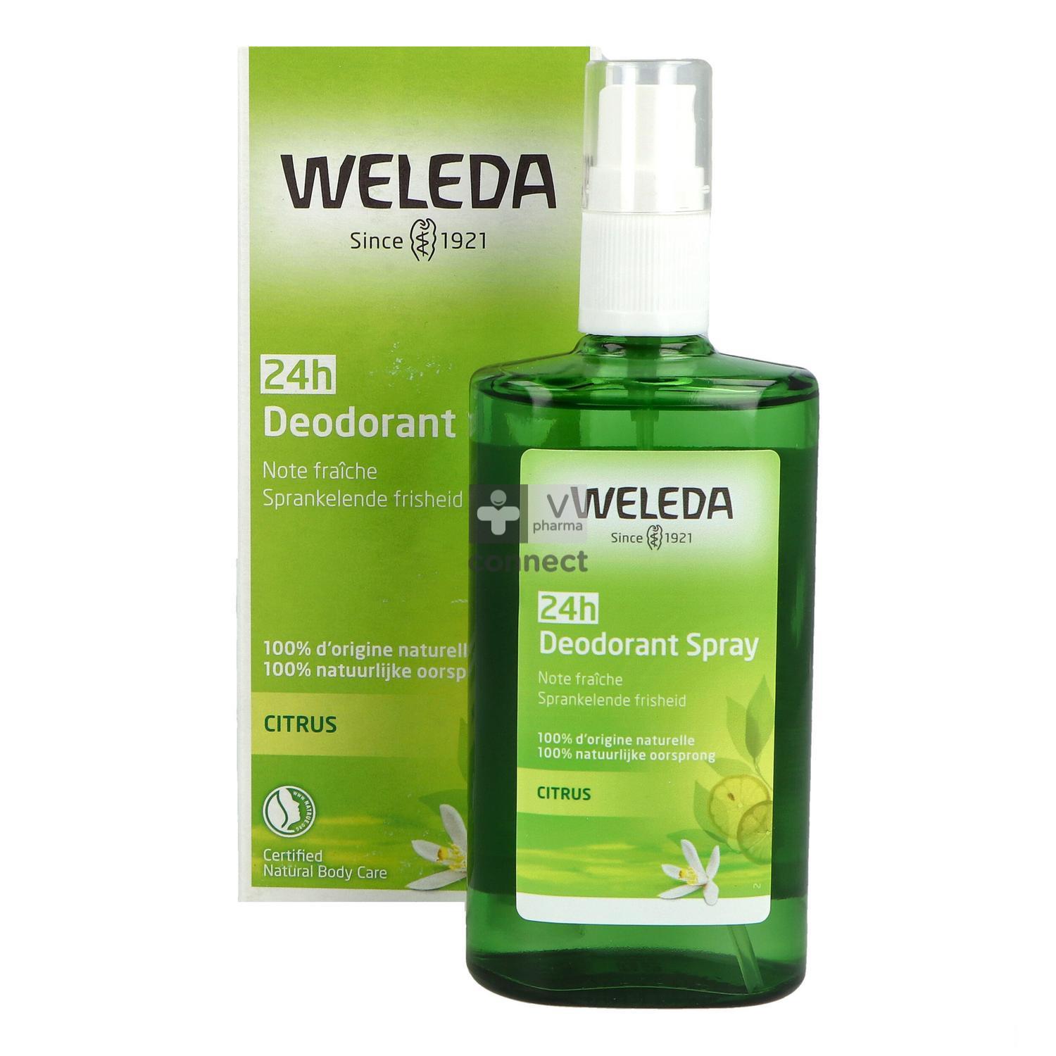 Weleda Deodorant Citrus Spray 100 ml