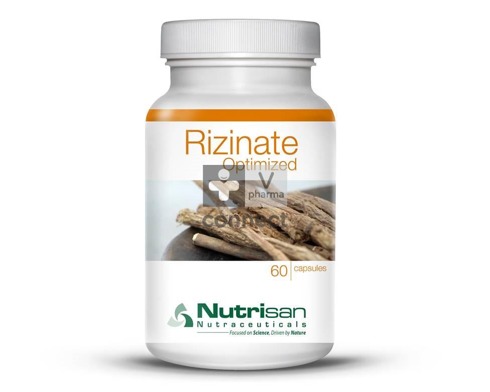 Nutrisan Optimized Rizinate 60 Capsules