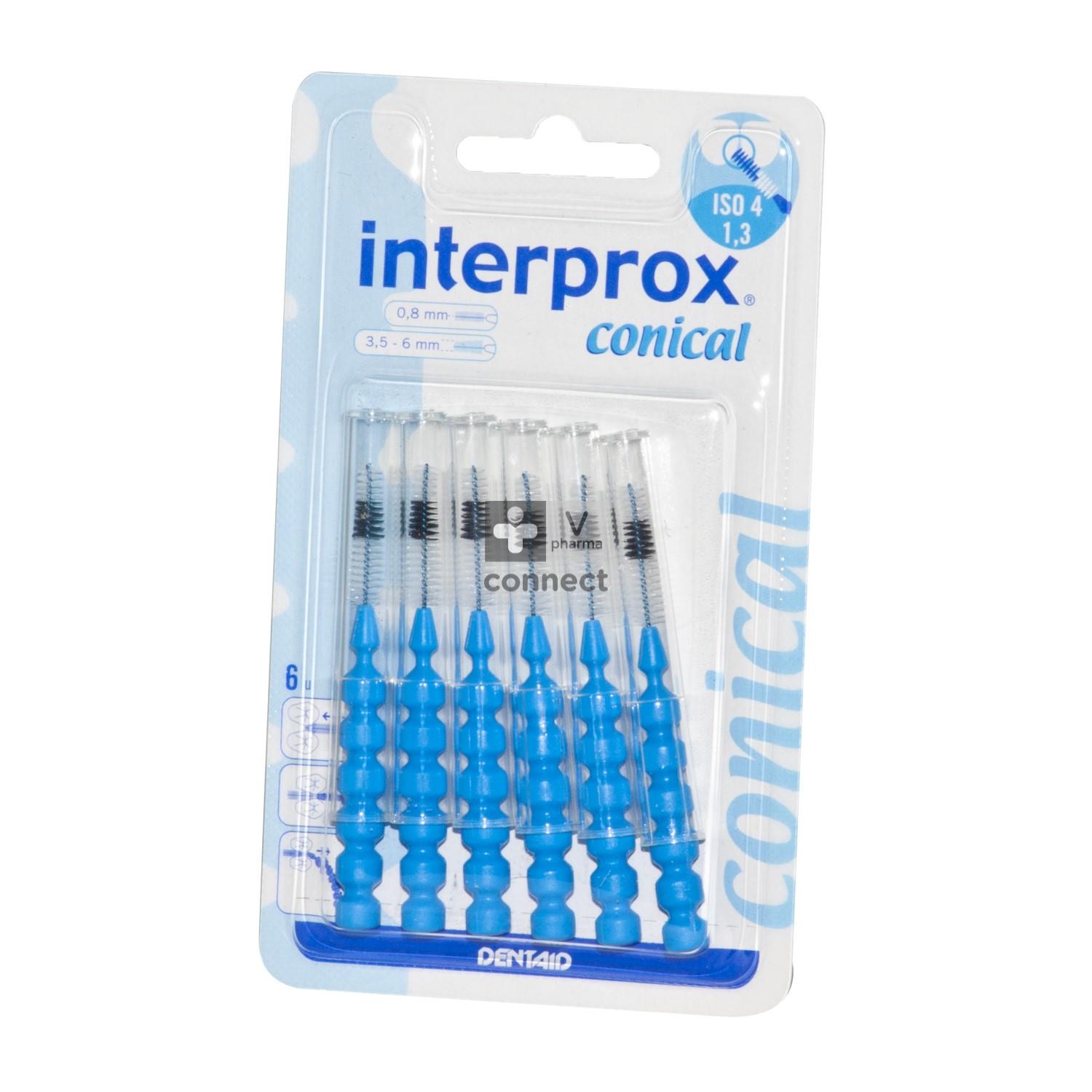 Interprox Regular Conisch Blauw Interd.6 3311271