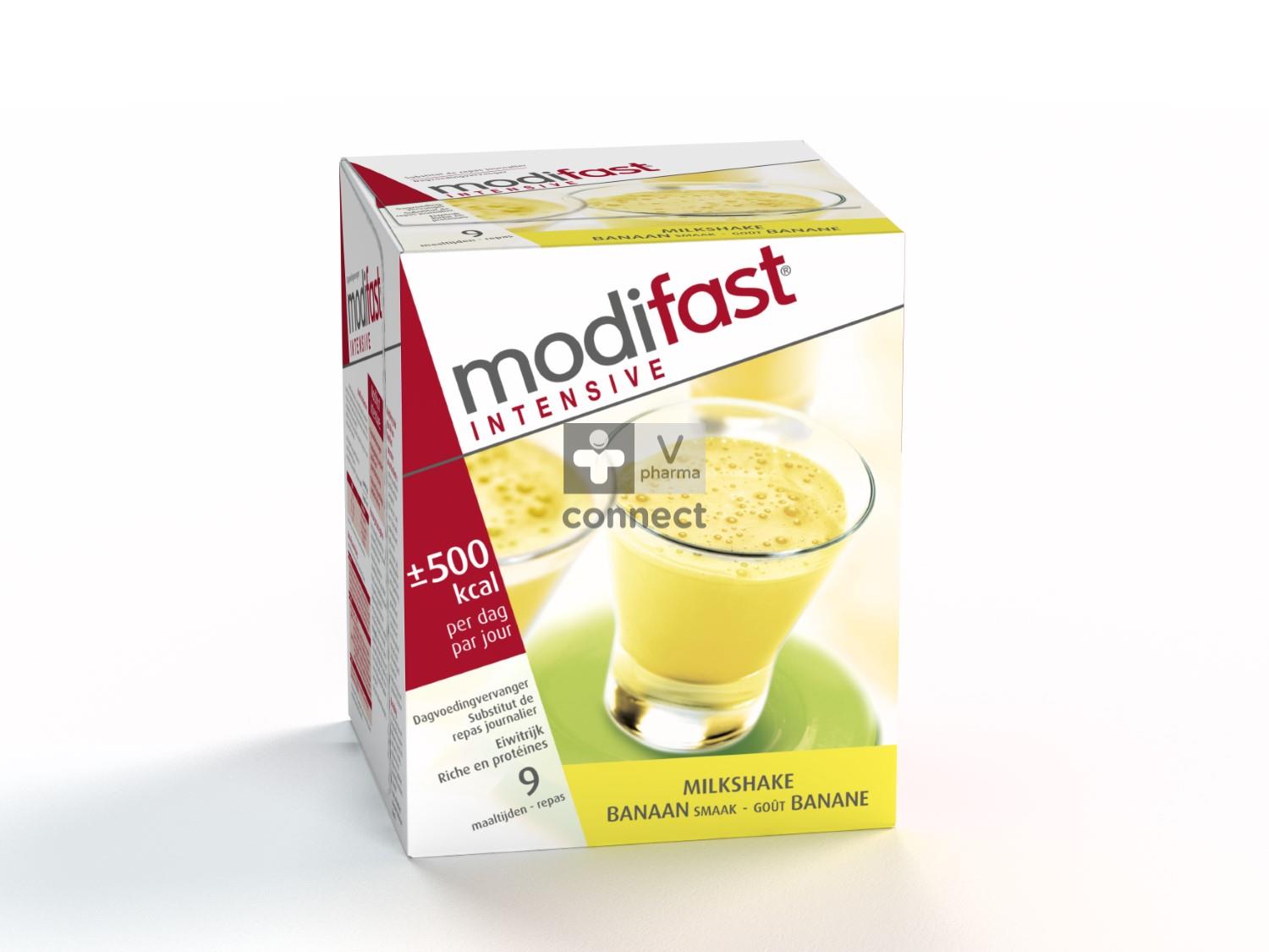 Modifast Intensive Milkshake Banaan Zakje 9