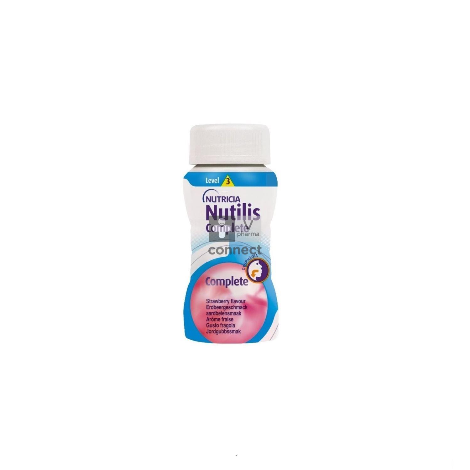 Nutricia Nutilis Complete Fraise 125 ml 4 Bouteilles