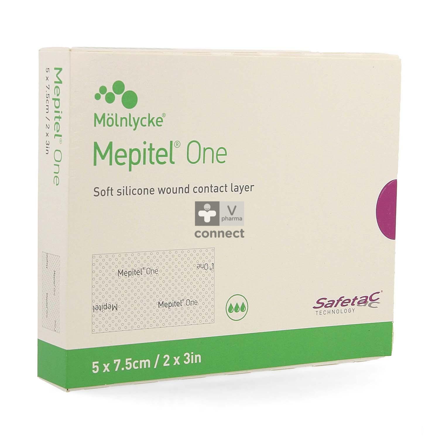 Mepitel One Stérile 5 cm x 7,5 cm 10 Pièces