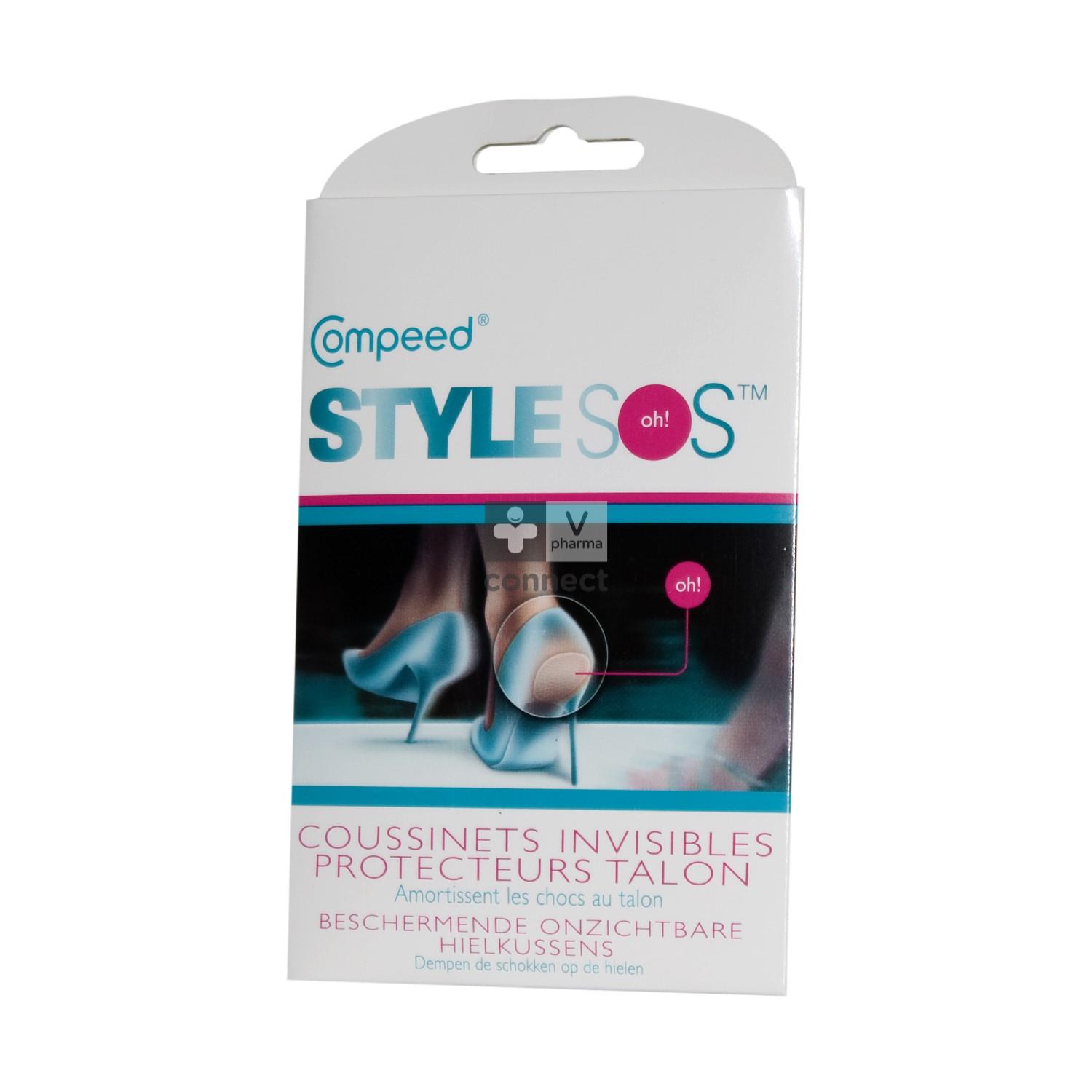 Compeed Style Sos Coussinet Protection Talon 2 Pieces