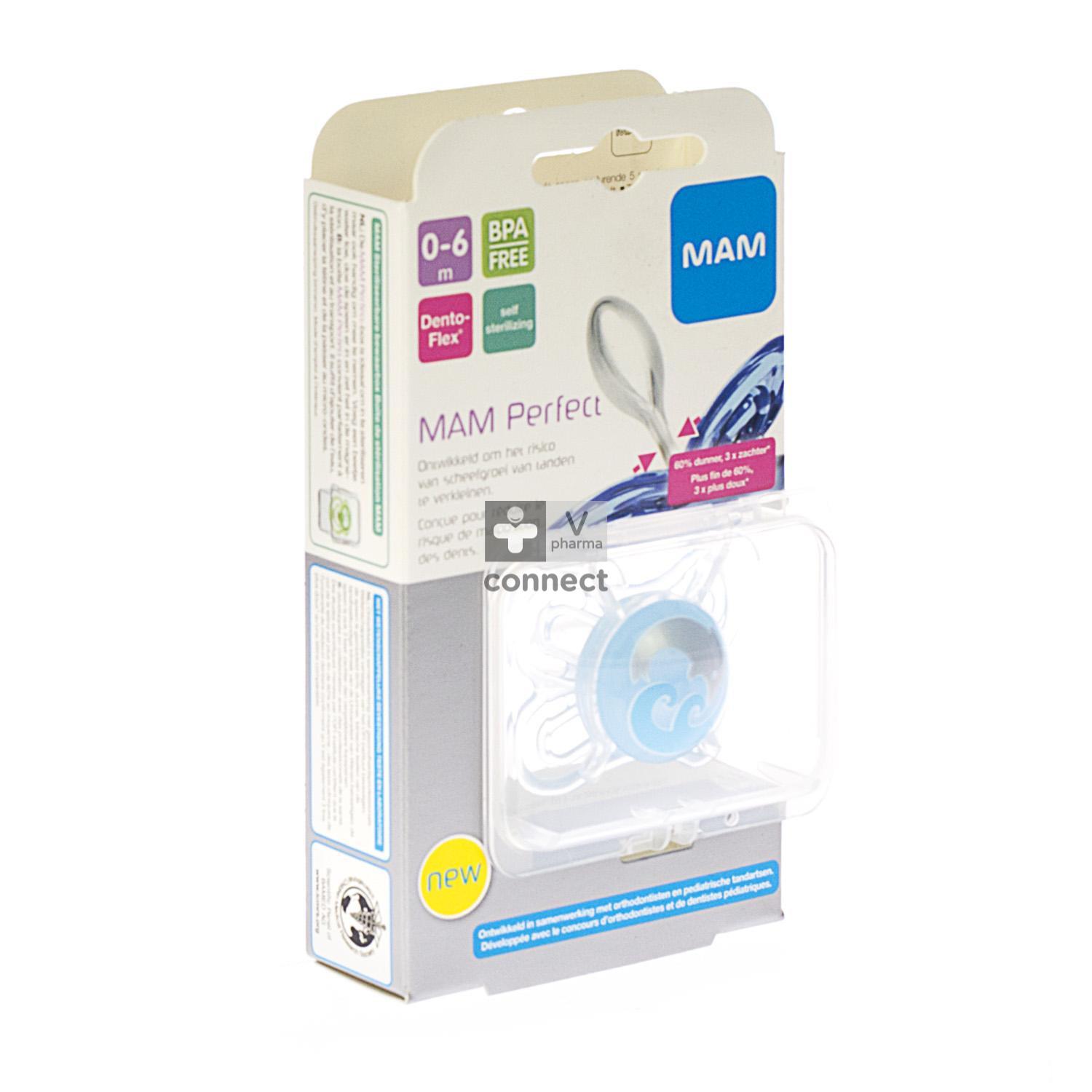 Mam Sucette Perfect Silicone 0-6 Mois