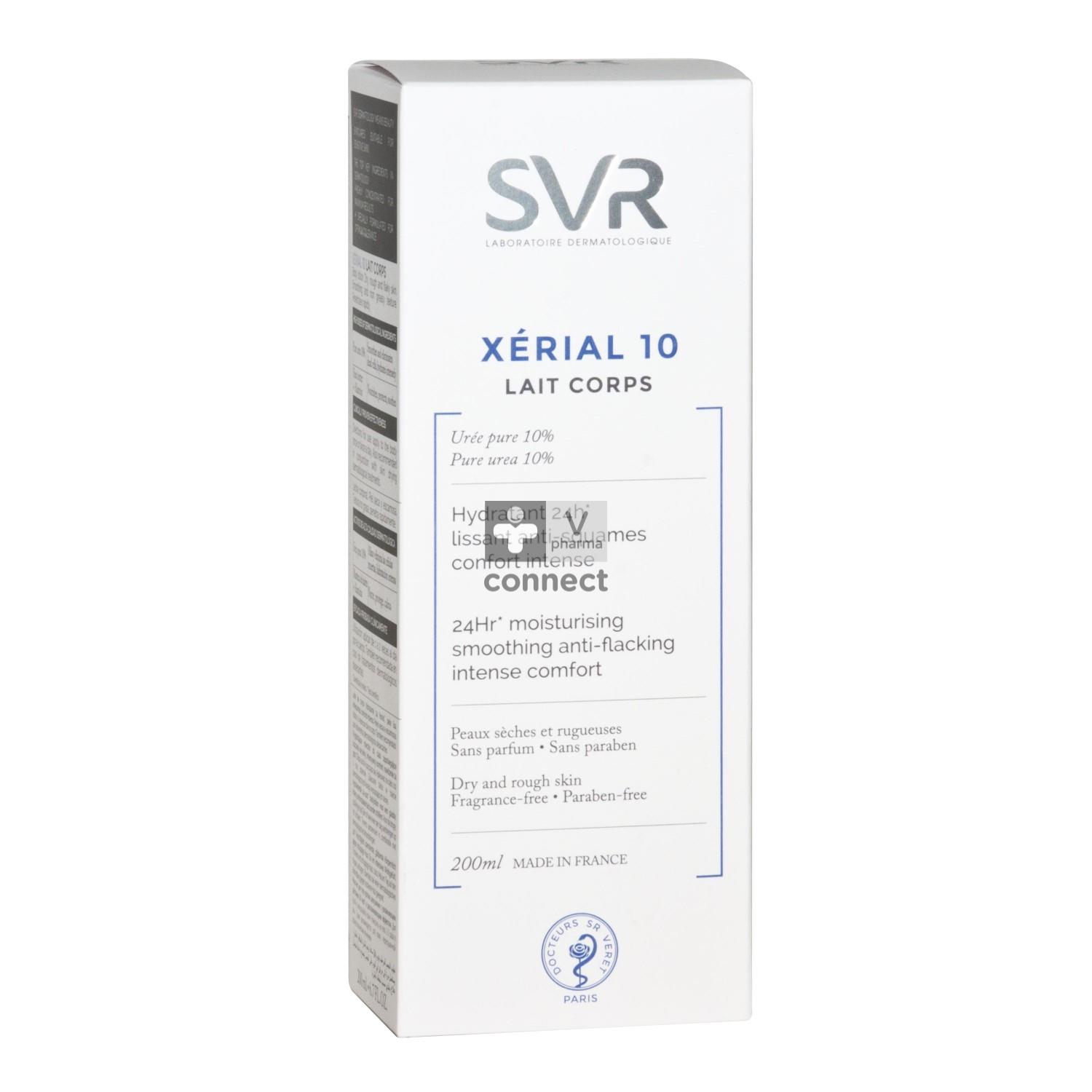 SVR Xerial 10 Lait Corps 200 ml