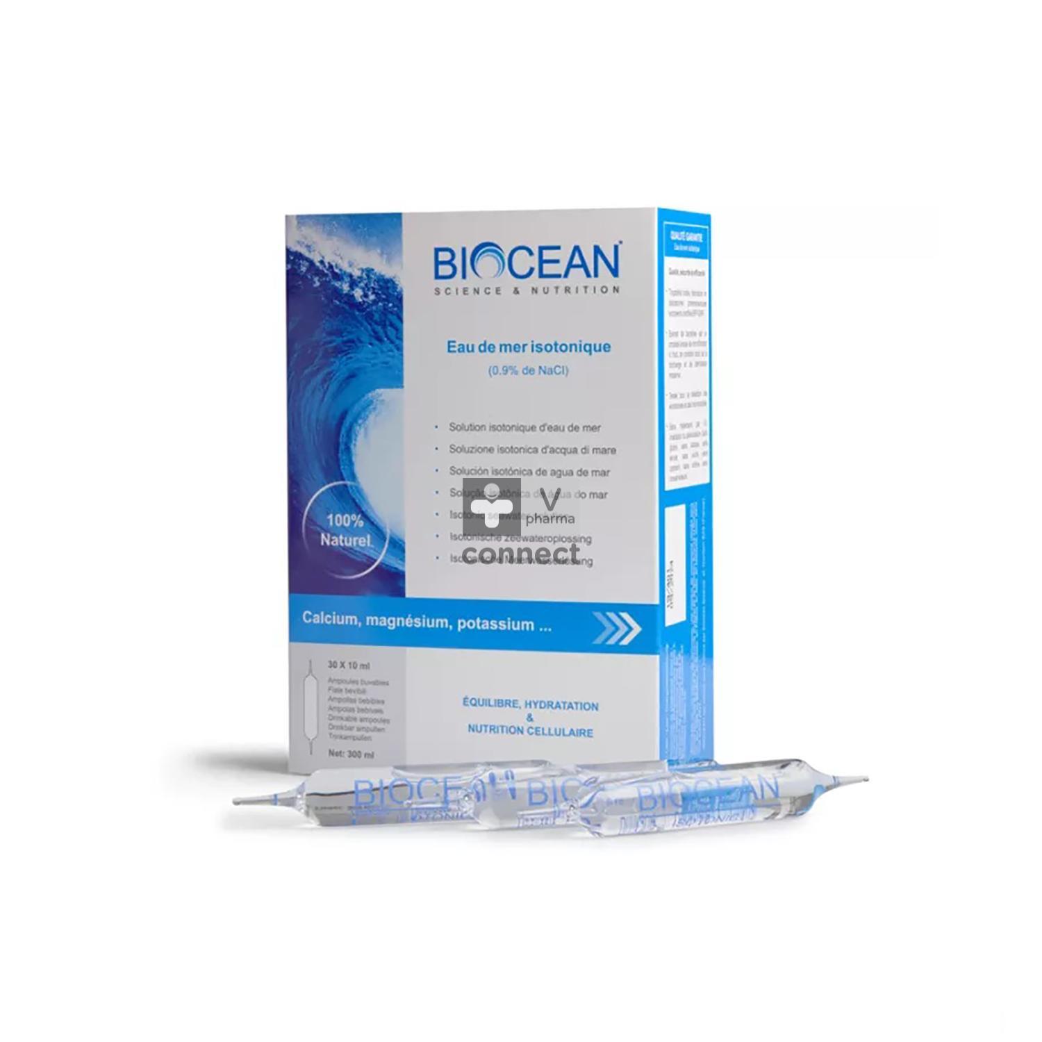 Biocean Isotonic 10 ml 30 Ampoules Buvables