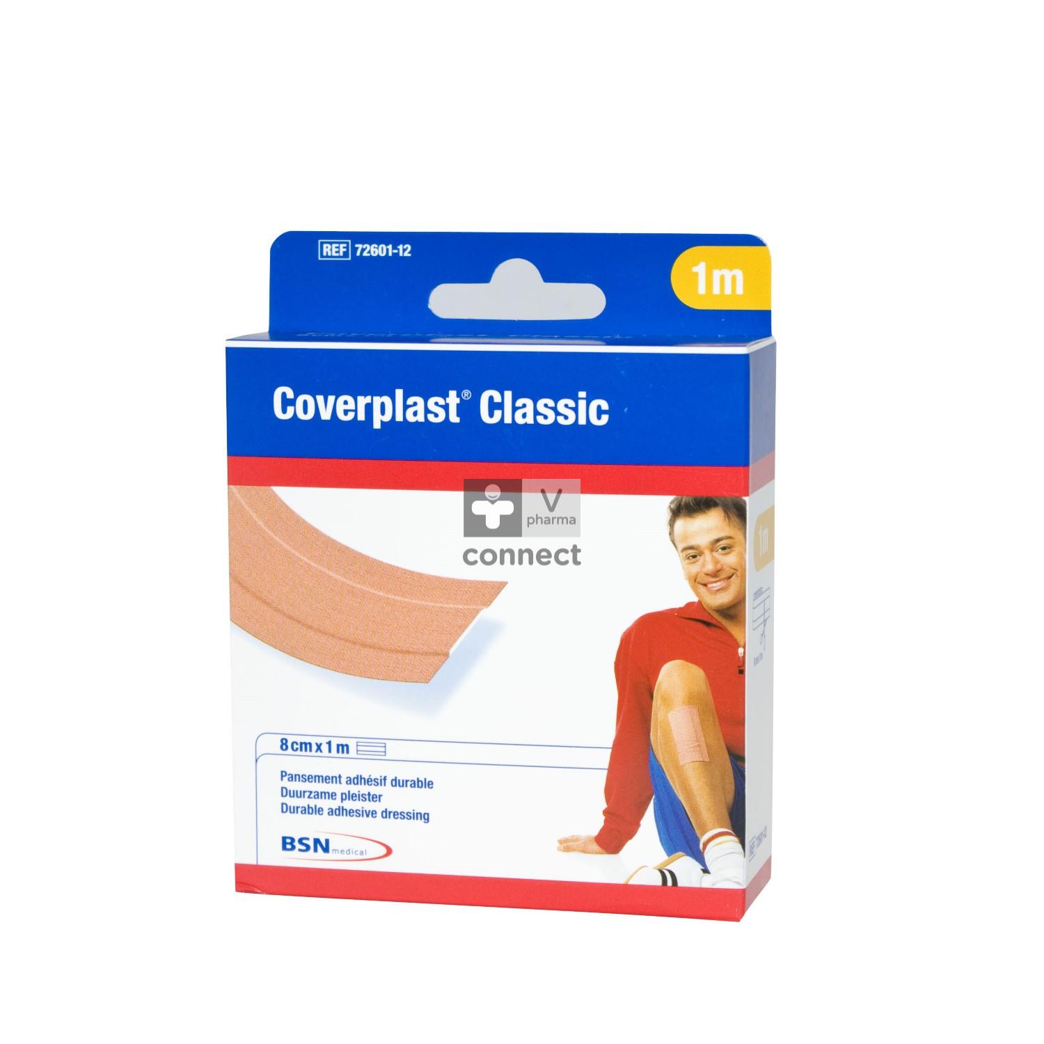 Coverplast Classic Rouleau 8 cm x 1 m