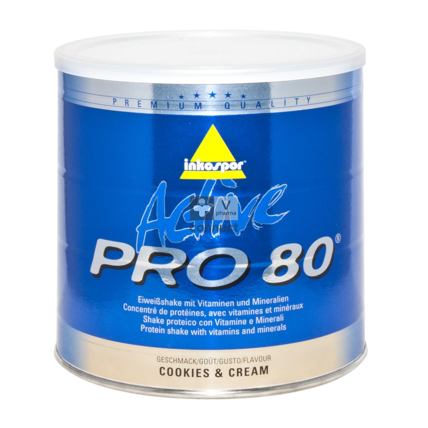 Inkospor Active Pro 80 Cookies Cream 750 g