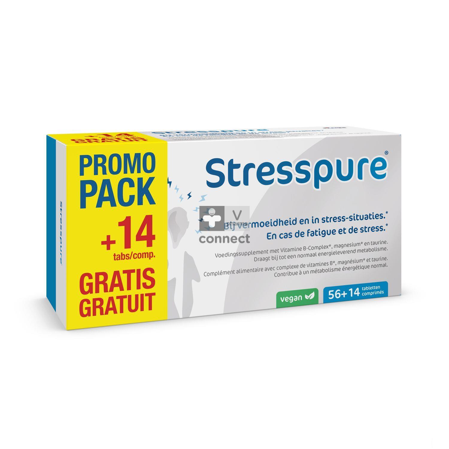 Stress Pure 56 Comprimés + 14 Gratuits