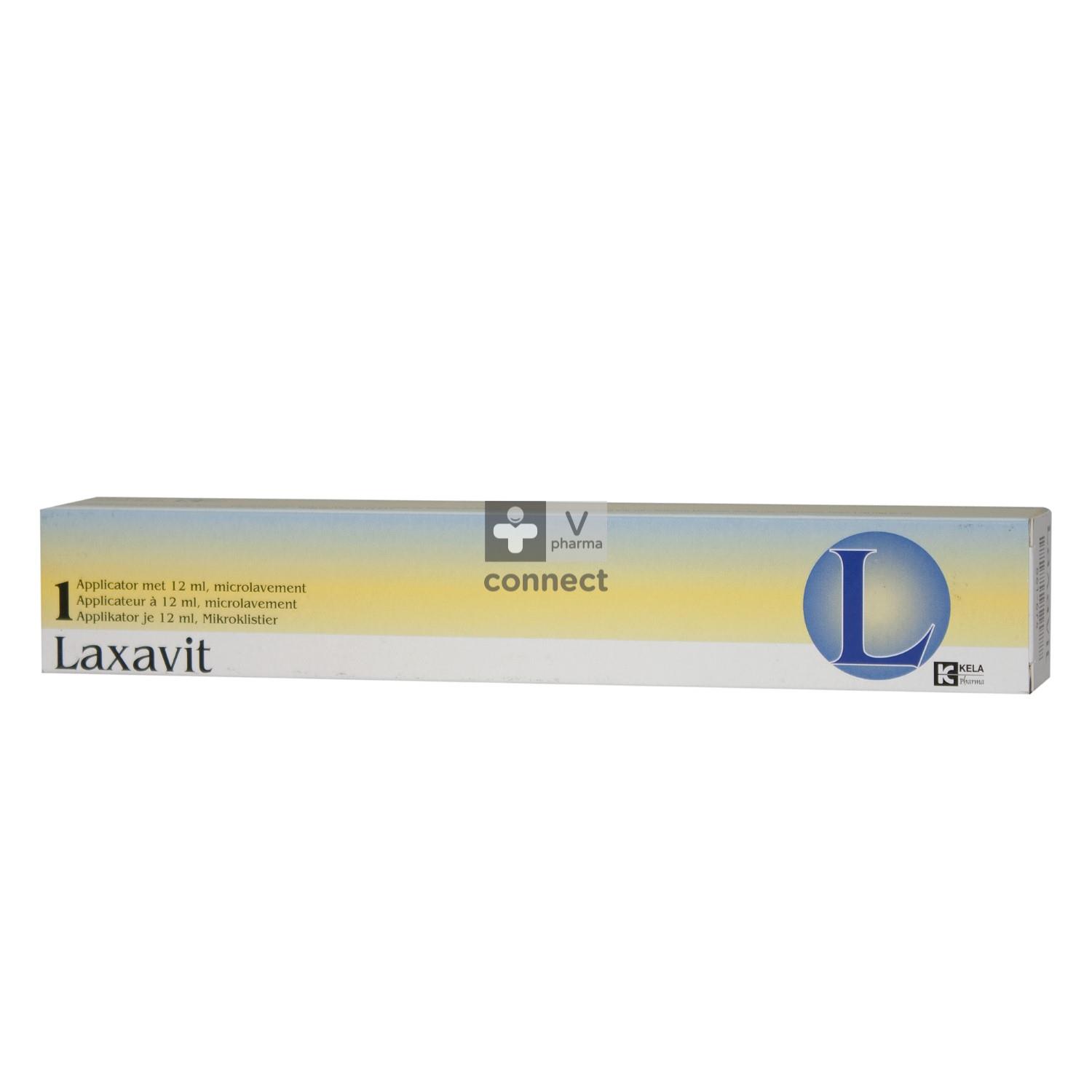 Laxavit Micro Enema Seringue 1x12ml