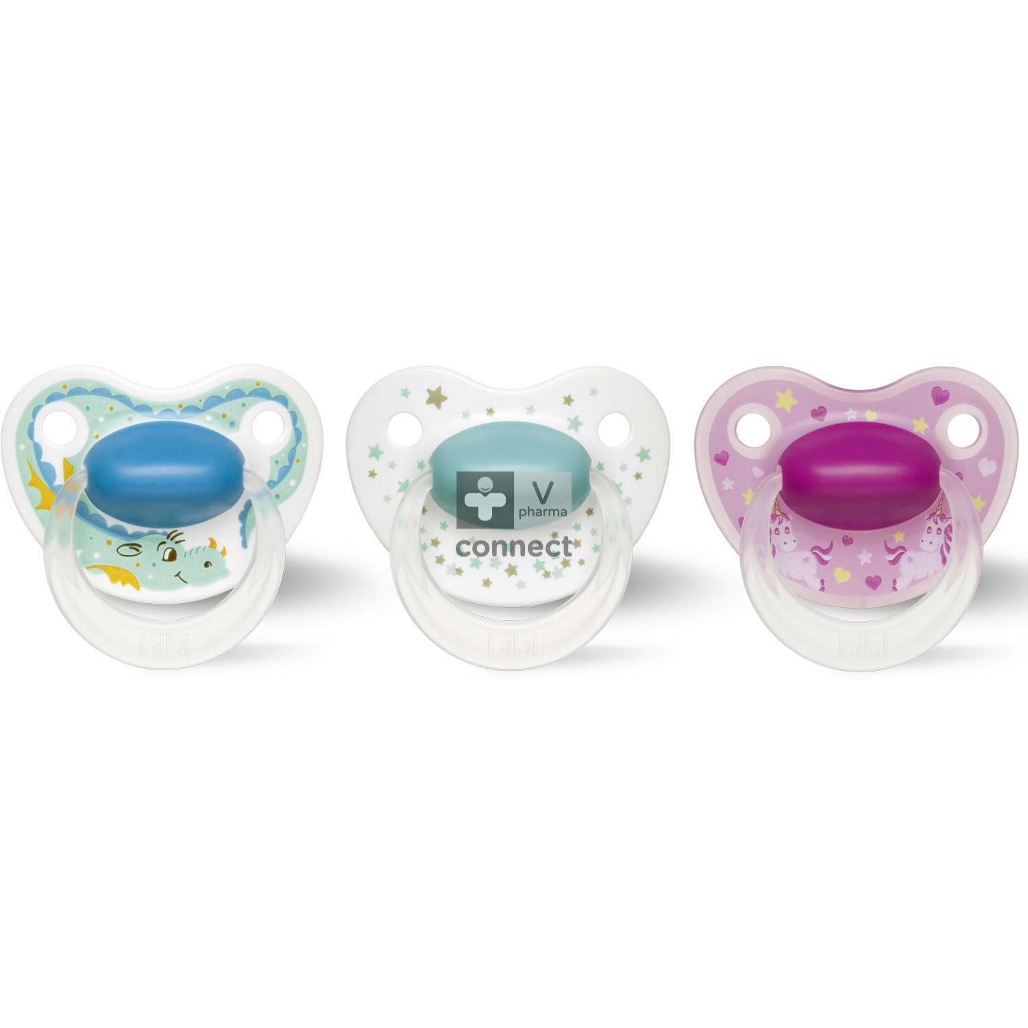 Bibi Sucette Natural HP Stardust 0-6 Mois