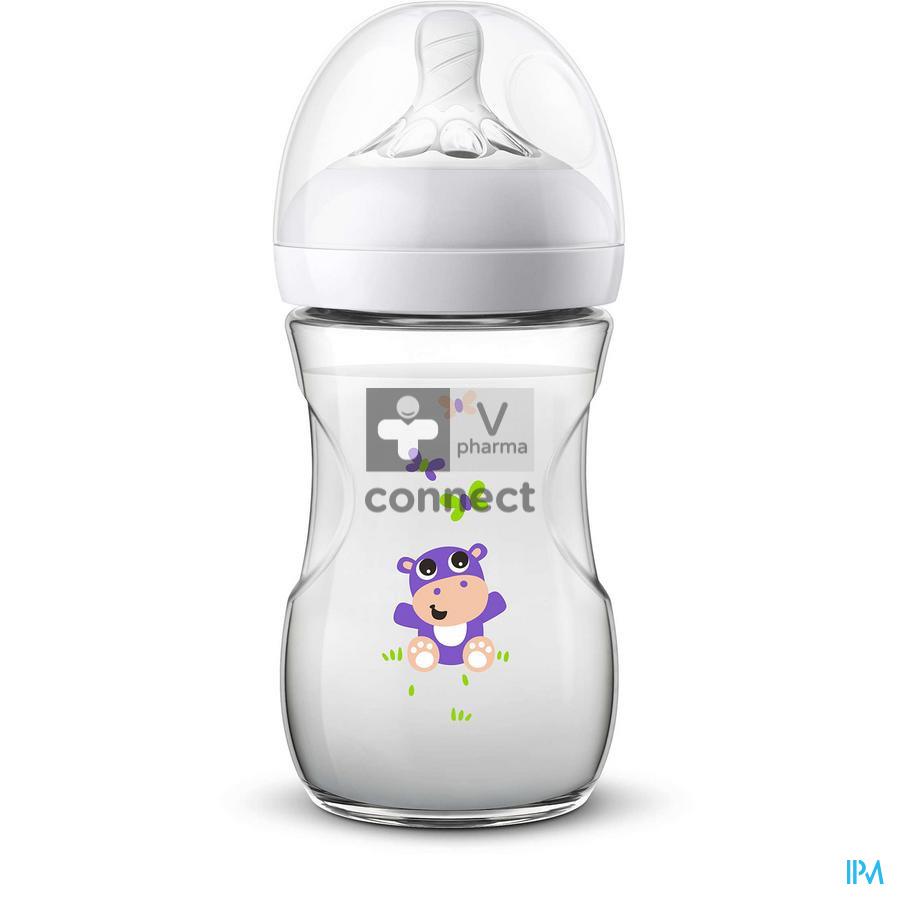 Avent Biberon Natural 2.0 Hippo 260 ml