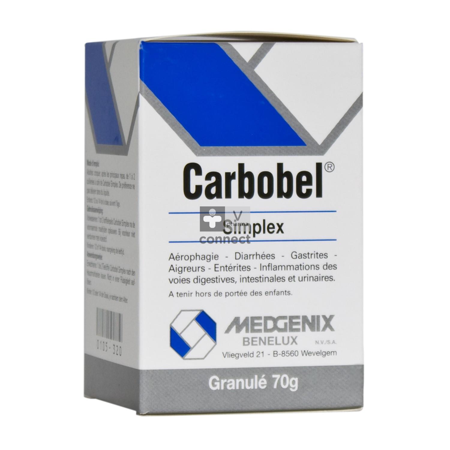Carbobel Simplex granules 70 g