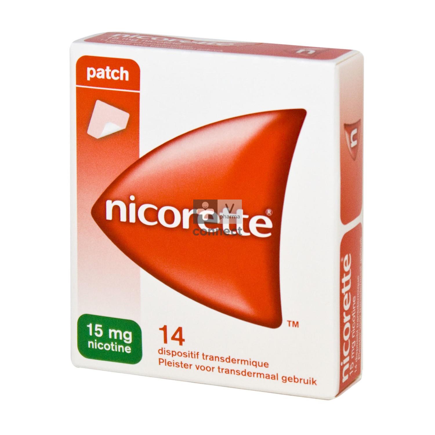 Nicorette 15 mg 14 Patchs