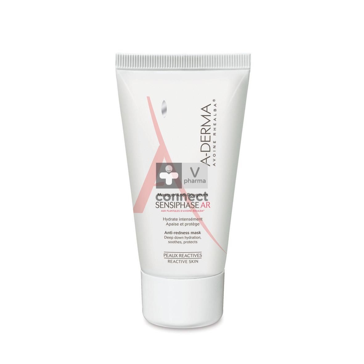 Aderma Sensiphase Anti Rougeur Masque Apaisant 50 ml