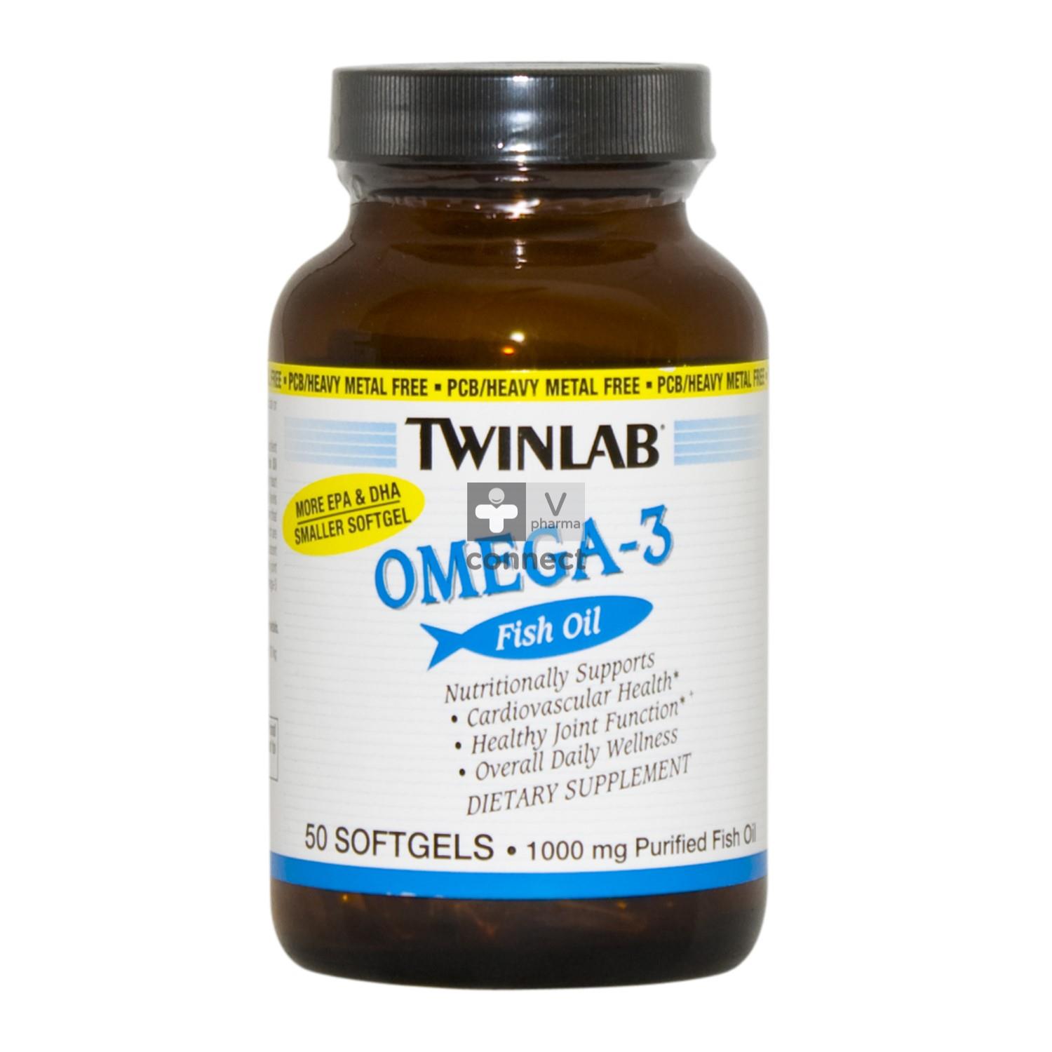 Twinlab Omega 3 50 Capsules