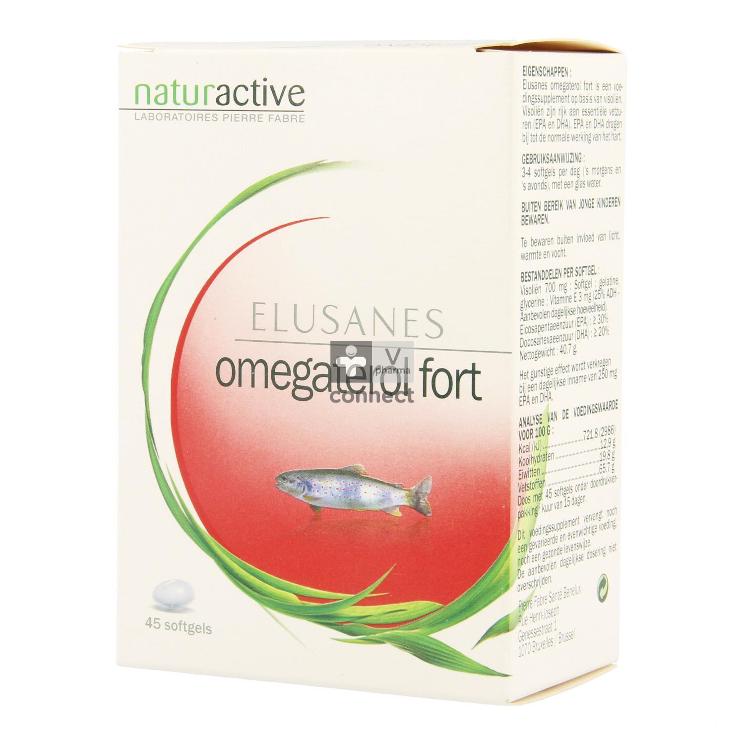 Elusanes Omegaterol Fort 45 Capsules