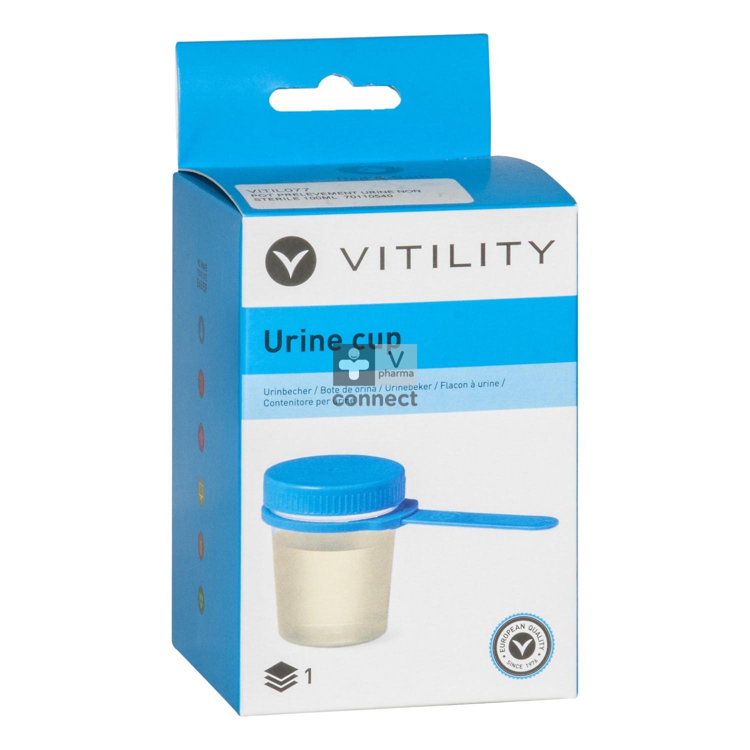 Vitility Pot Urine Non Stérile 100 ml 1 Pièce 70110540