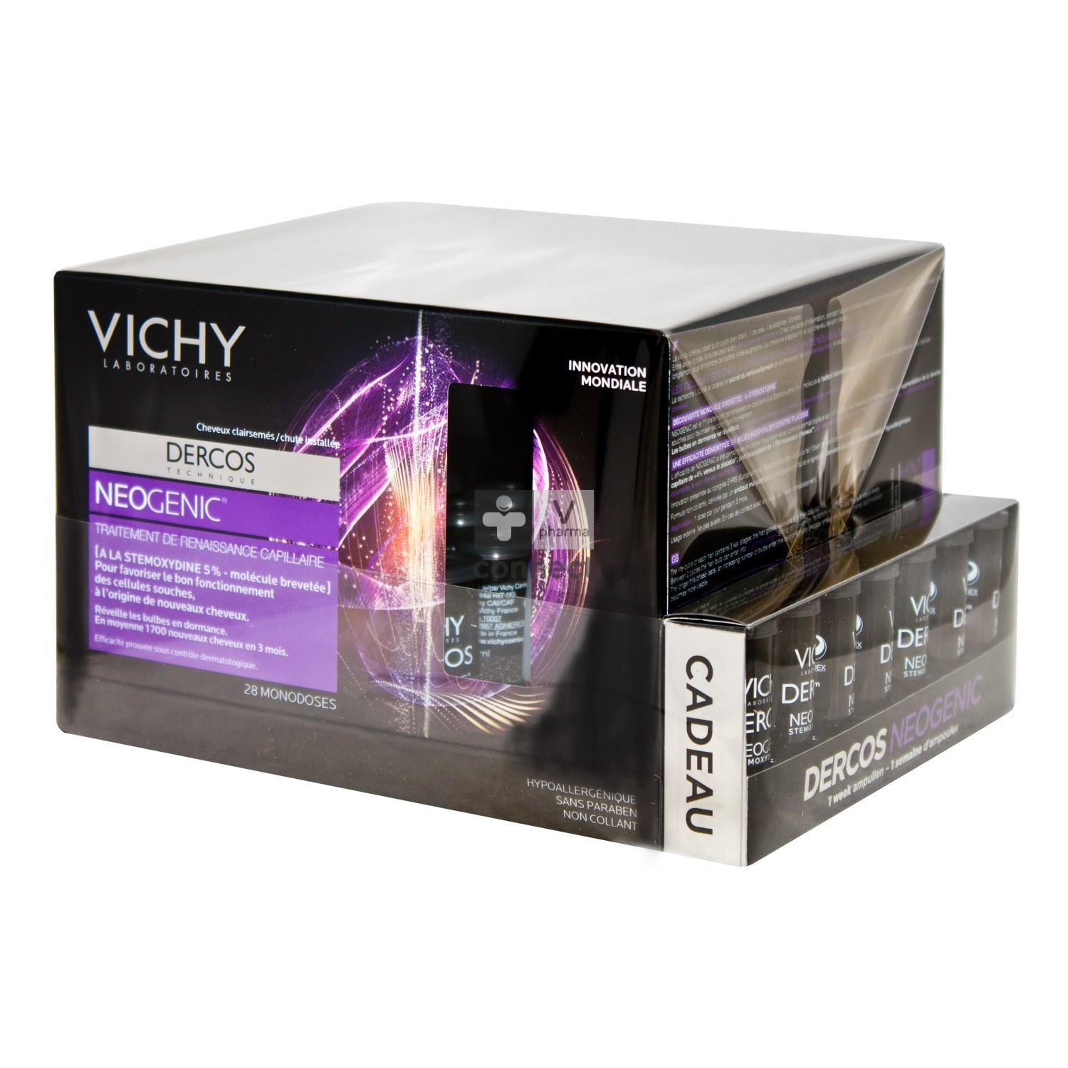 Vichy Dercos Neogenic 28 Ampoules + 7 Gratis Promo