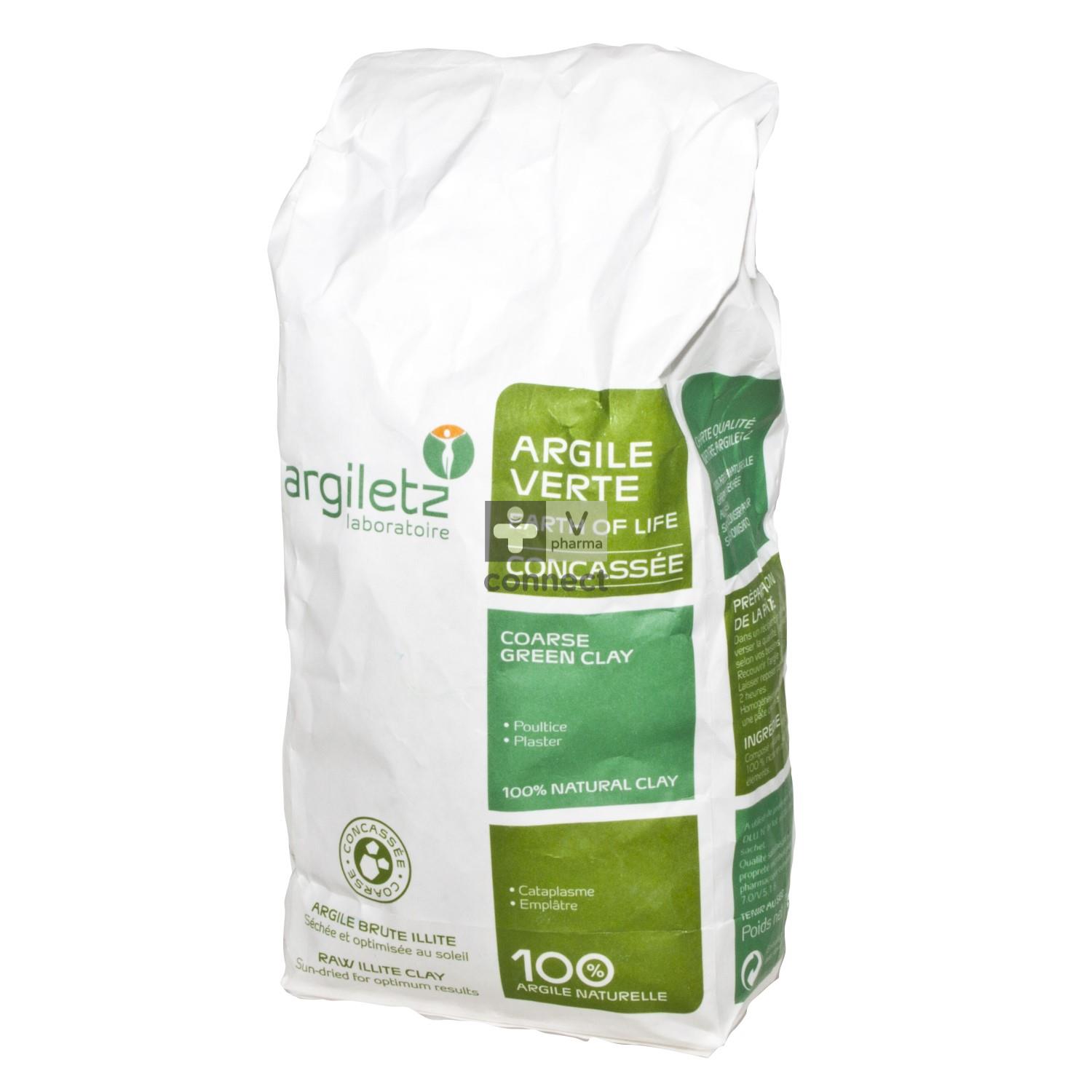 Argiletz Argile Verte Concassée 1 Kg