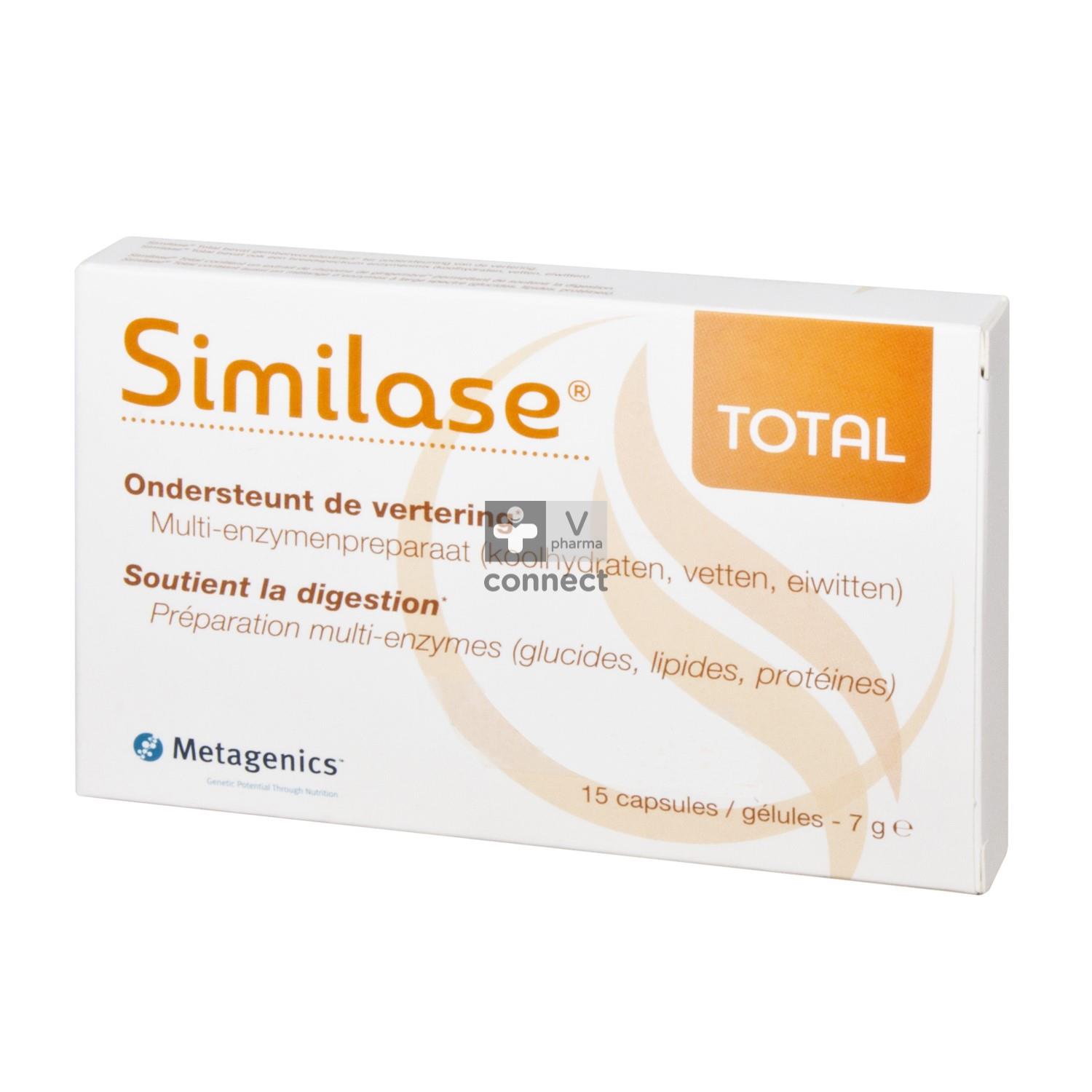 Metagenics Similase Total 15 Gélules