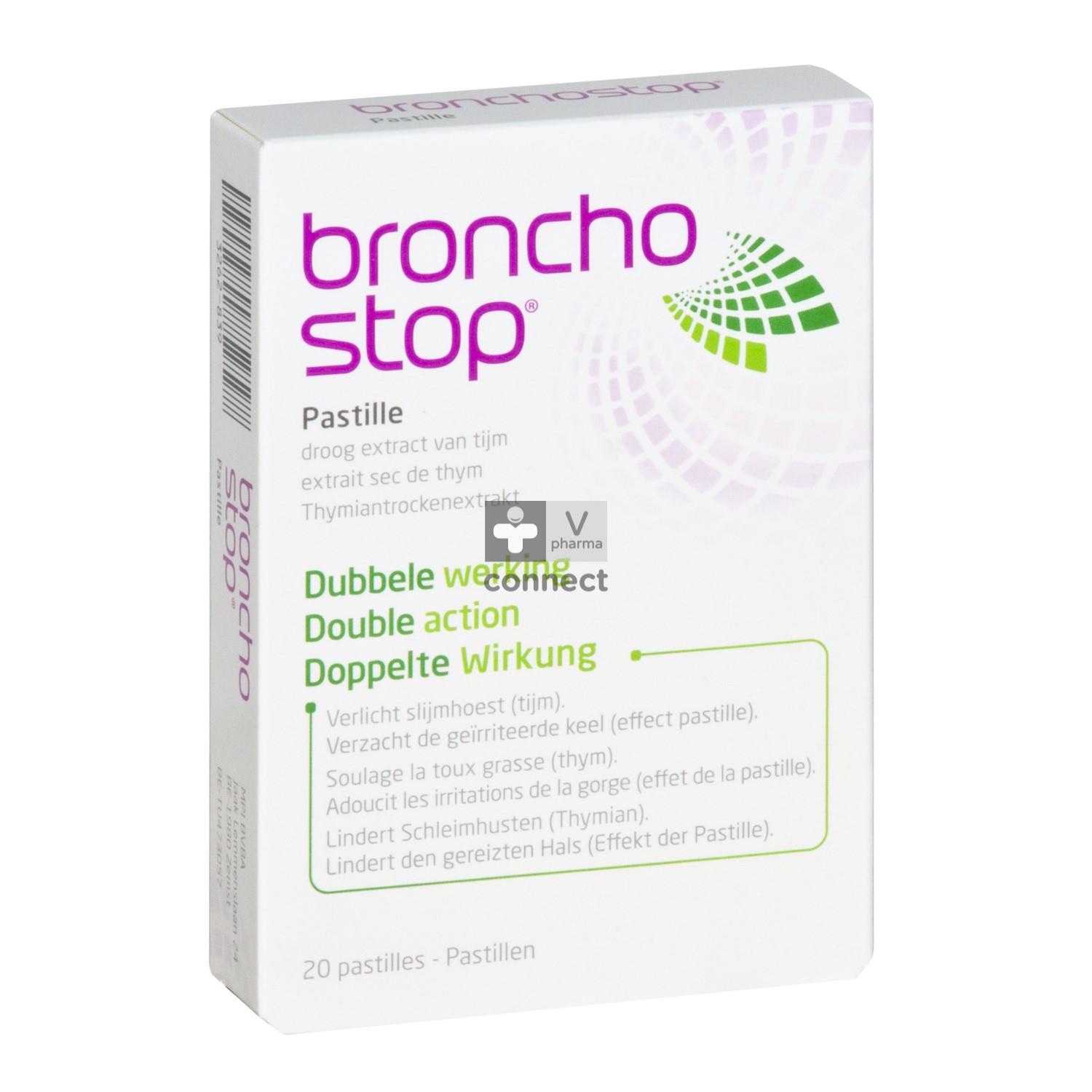 Bronchostop 20 Pastilles
