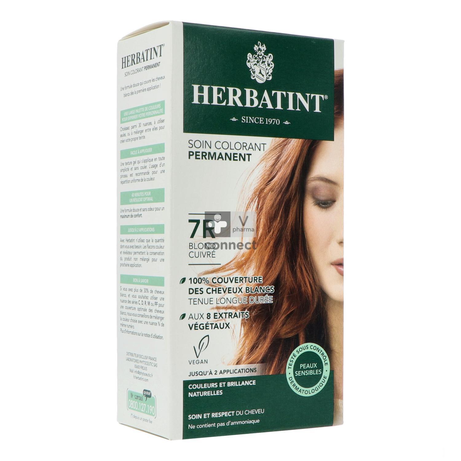 Herbatint Blond Cuivre 7R